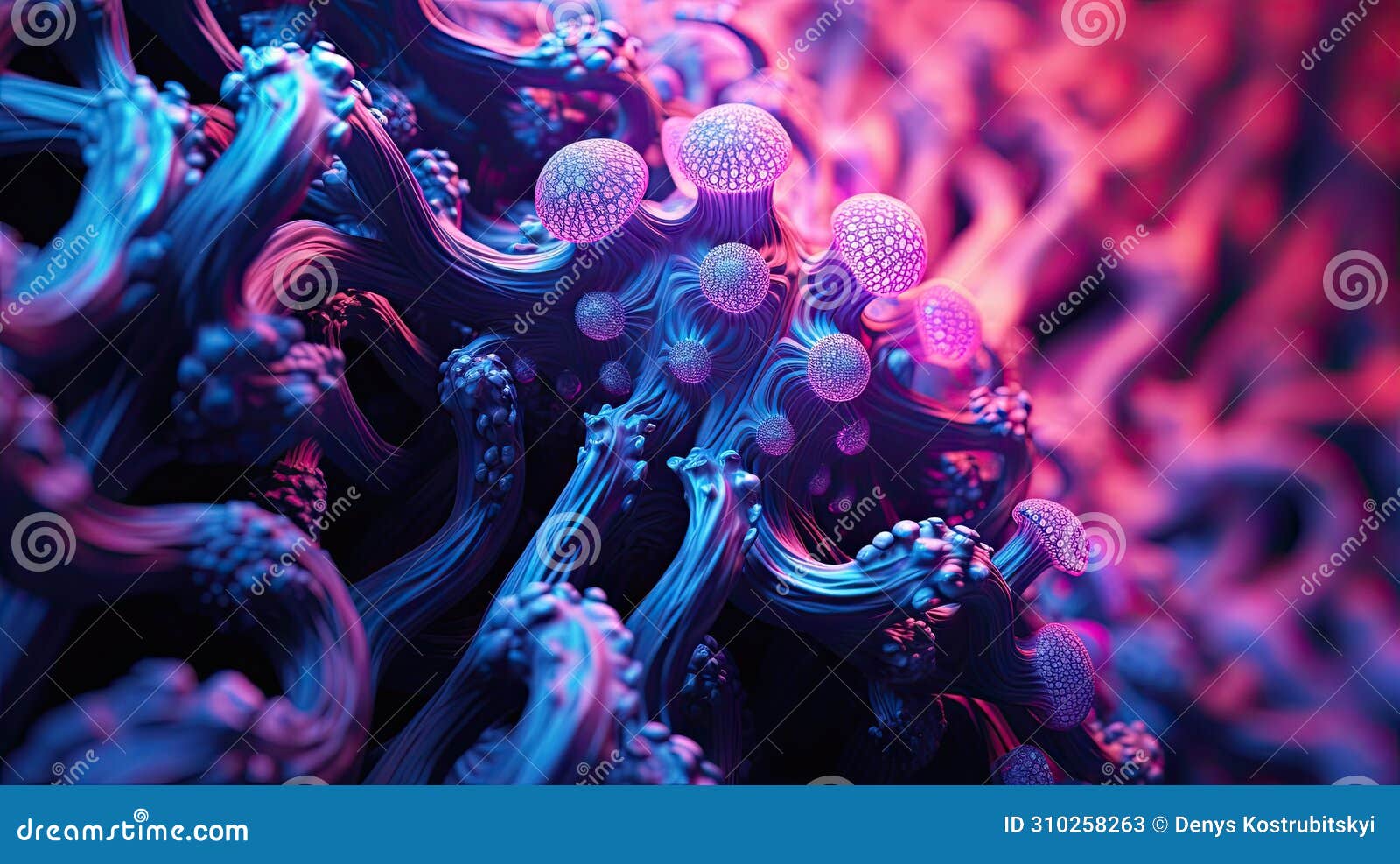 Variety of Different Colored Objects Close Up Stock Illustration ...