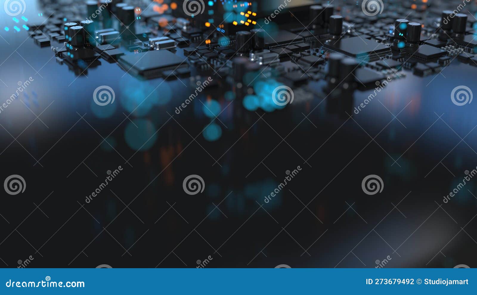 The Variety of Different Types of Chips and Electronic Components Stock ...