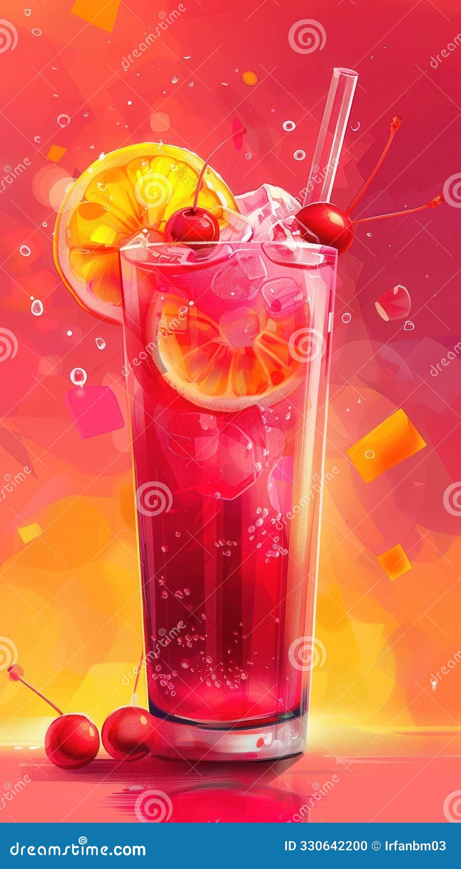 A Variety of Drinks on Display. High-Quality Drink Selection Concept ...