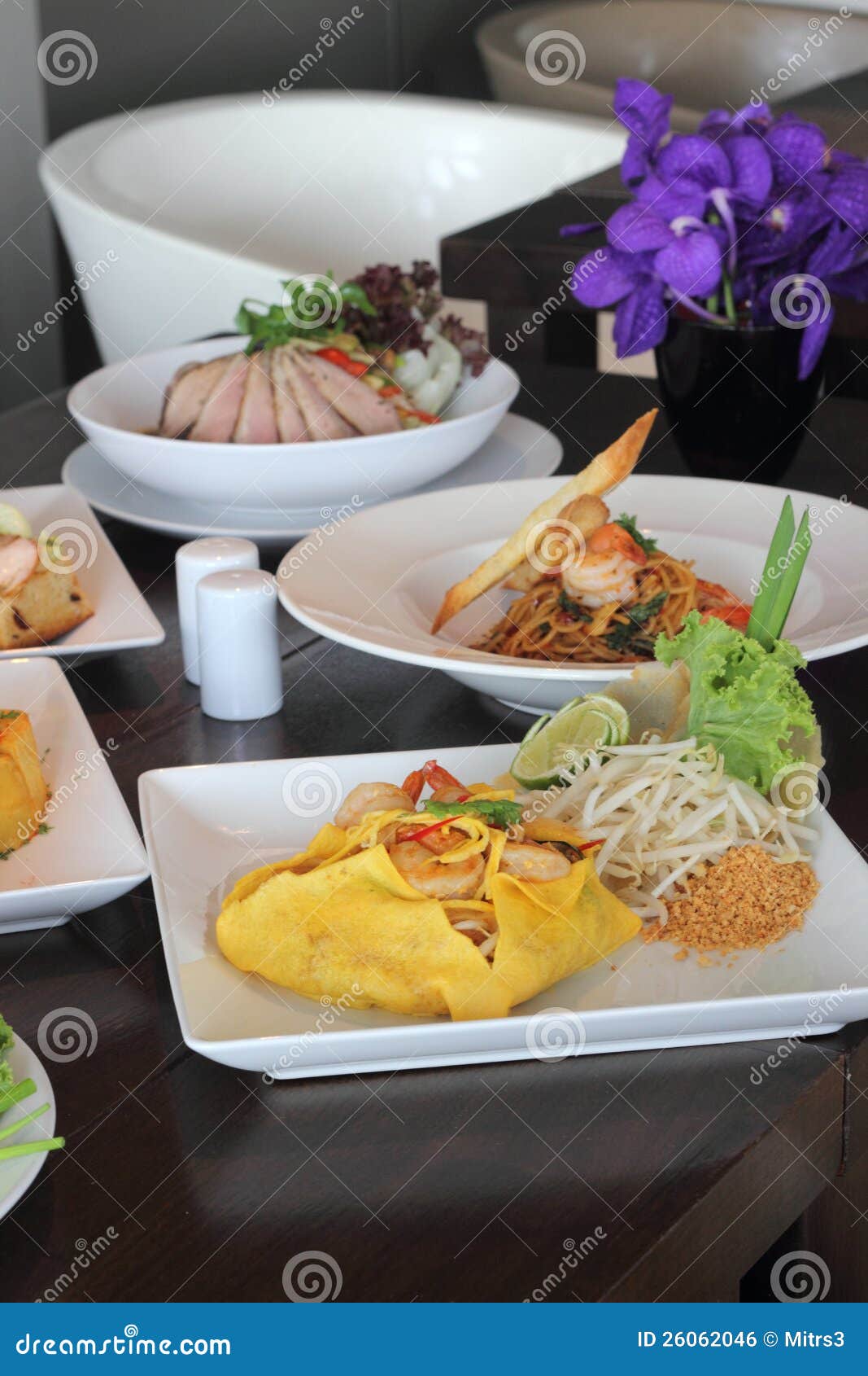 Variety of foods stock photo. Image of cuisine, restaurant - 26062046