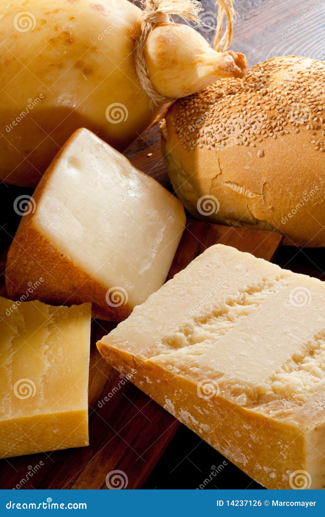 Variety of italian cheese stock photo. Image of closeup - 14237126