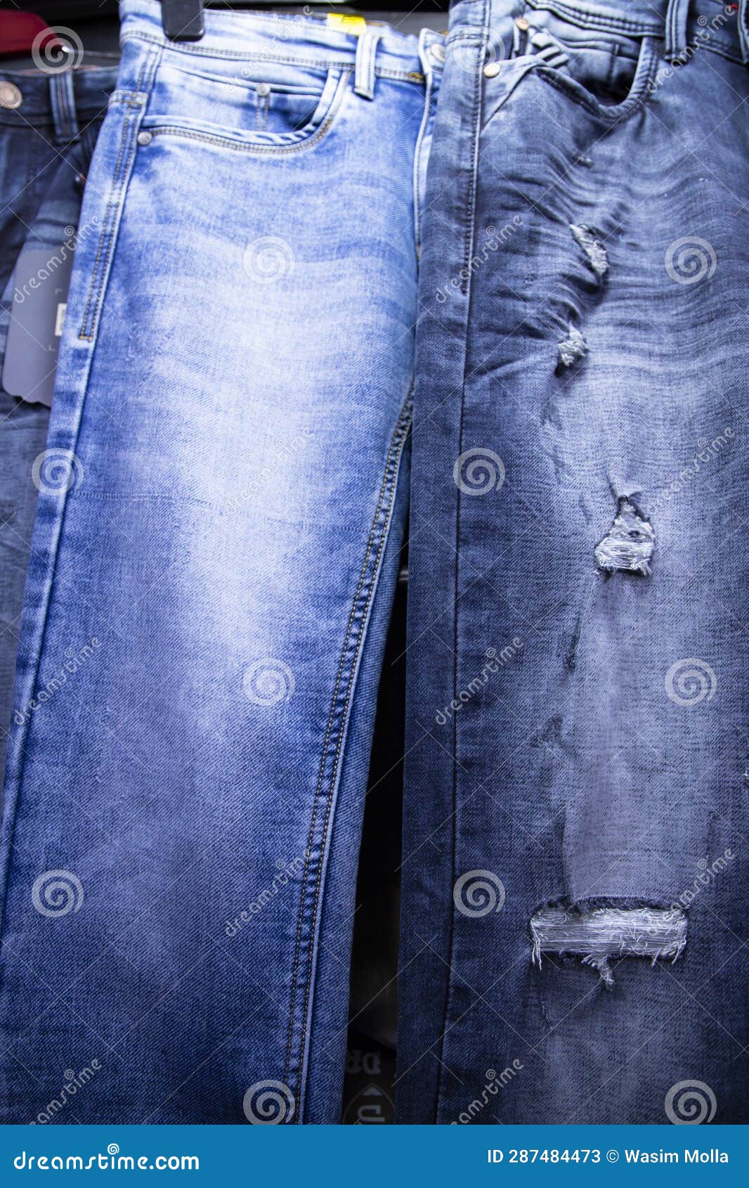 Variety Jeans Pant Pattern Texture Can Be Used As a Background Stock ...