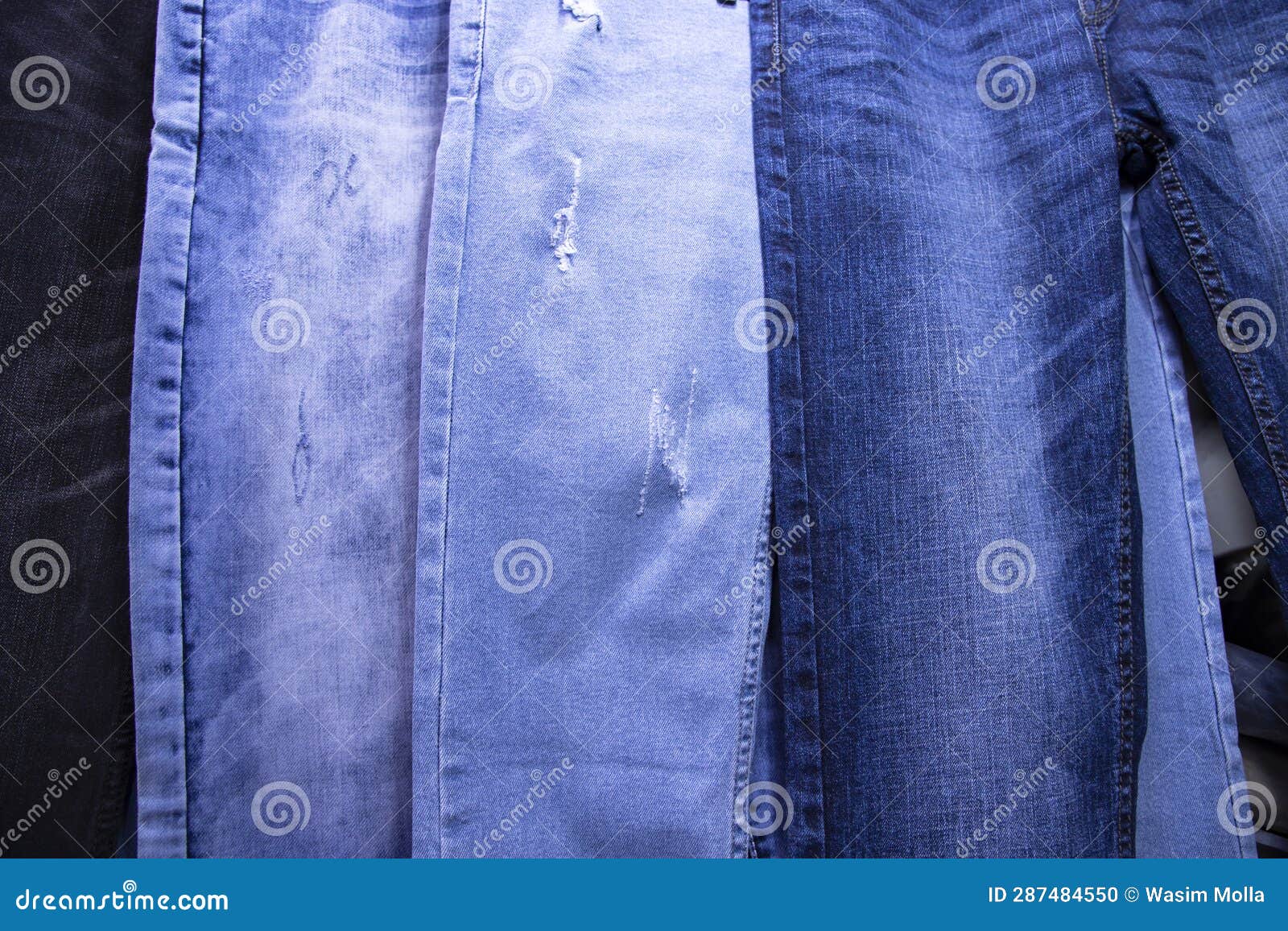 Variety Jeans Pant Pattern Texture Can Be Used As a Background Stock ...