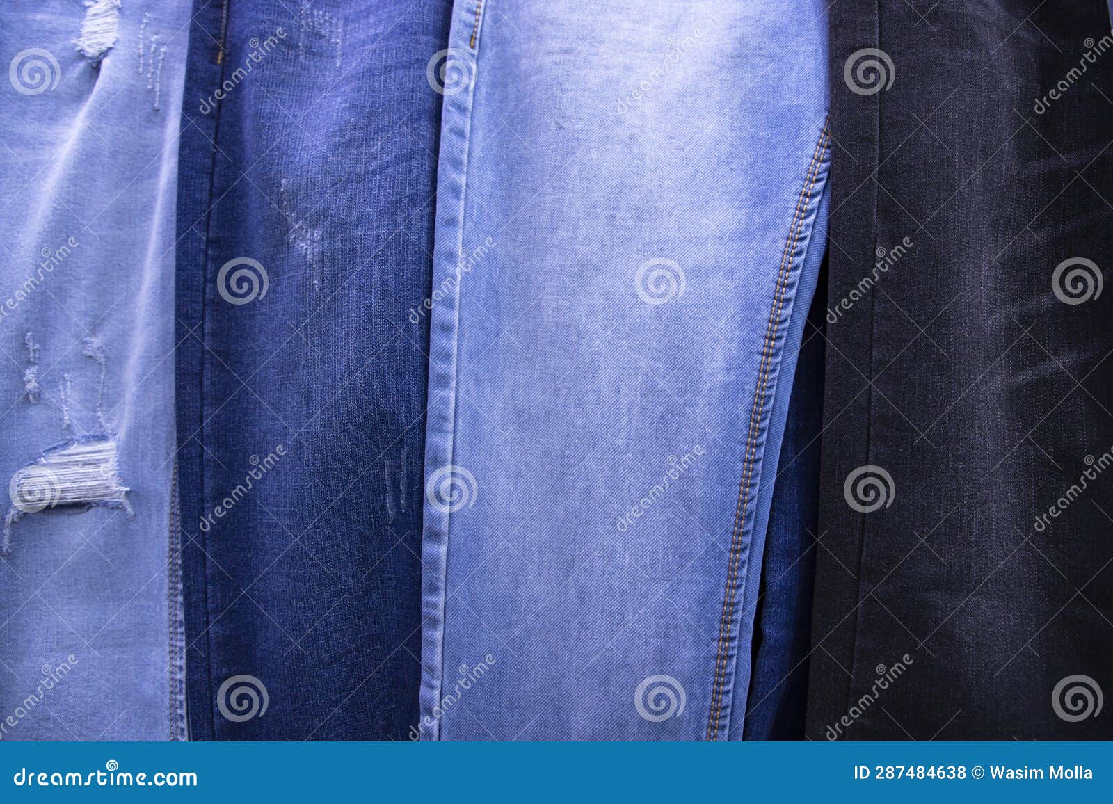 Variety Jeans Pant Pattern Texture Can Be Used As a Background Stock ...