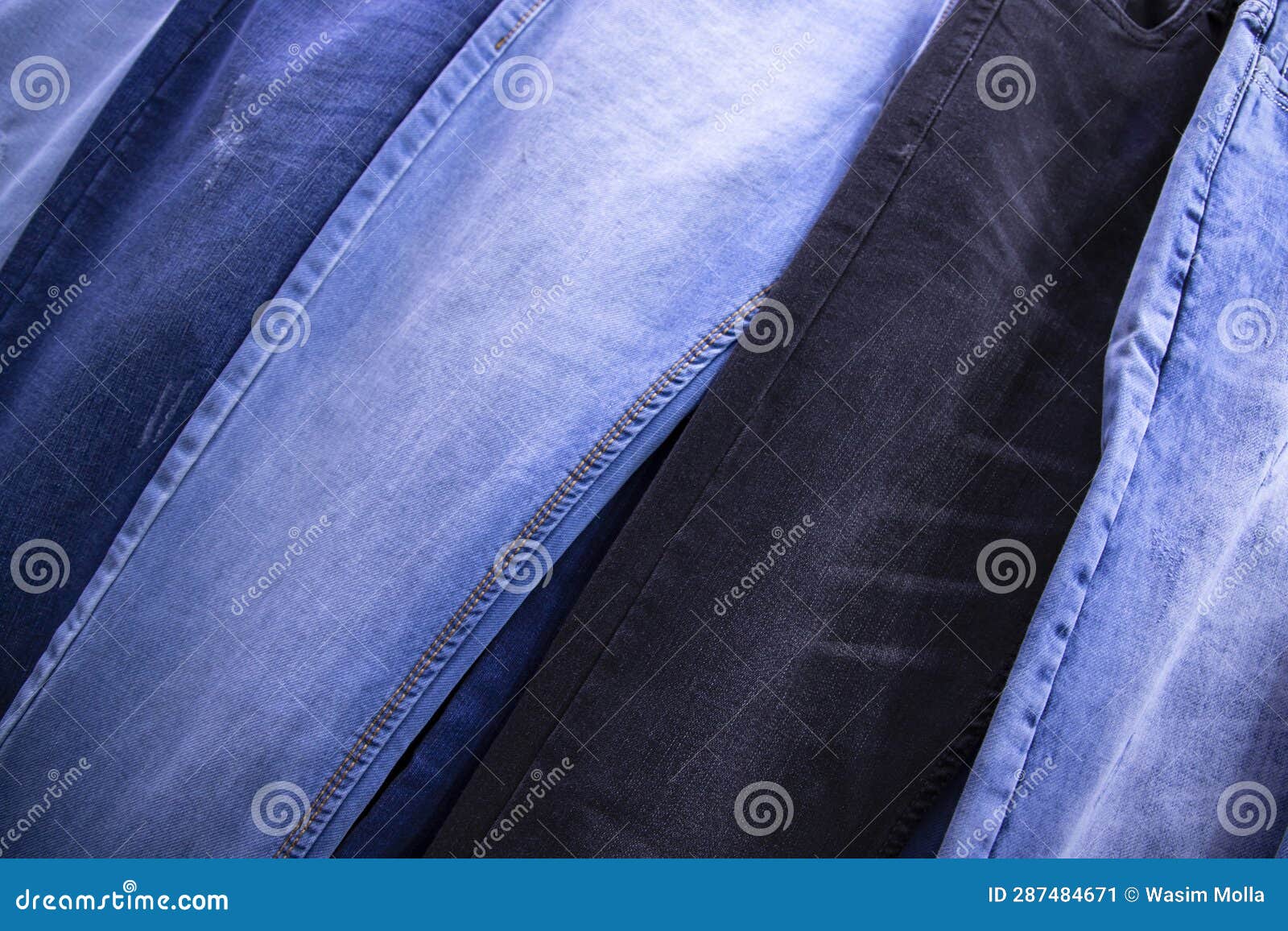 Variety Jeans Pant Pattern Texture Can Be Used As a Background Stock ...