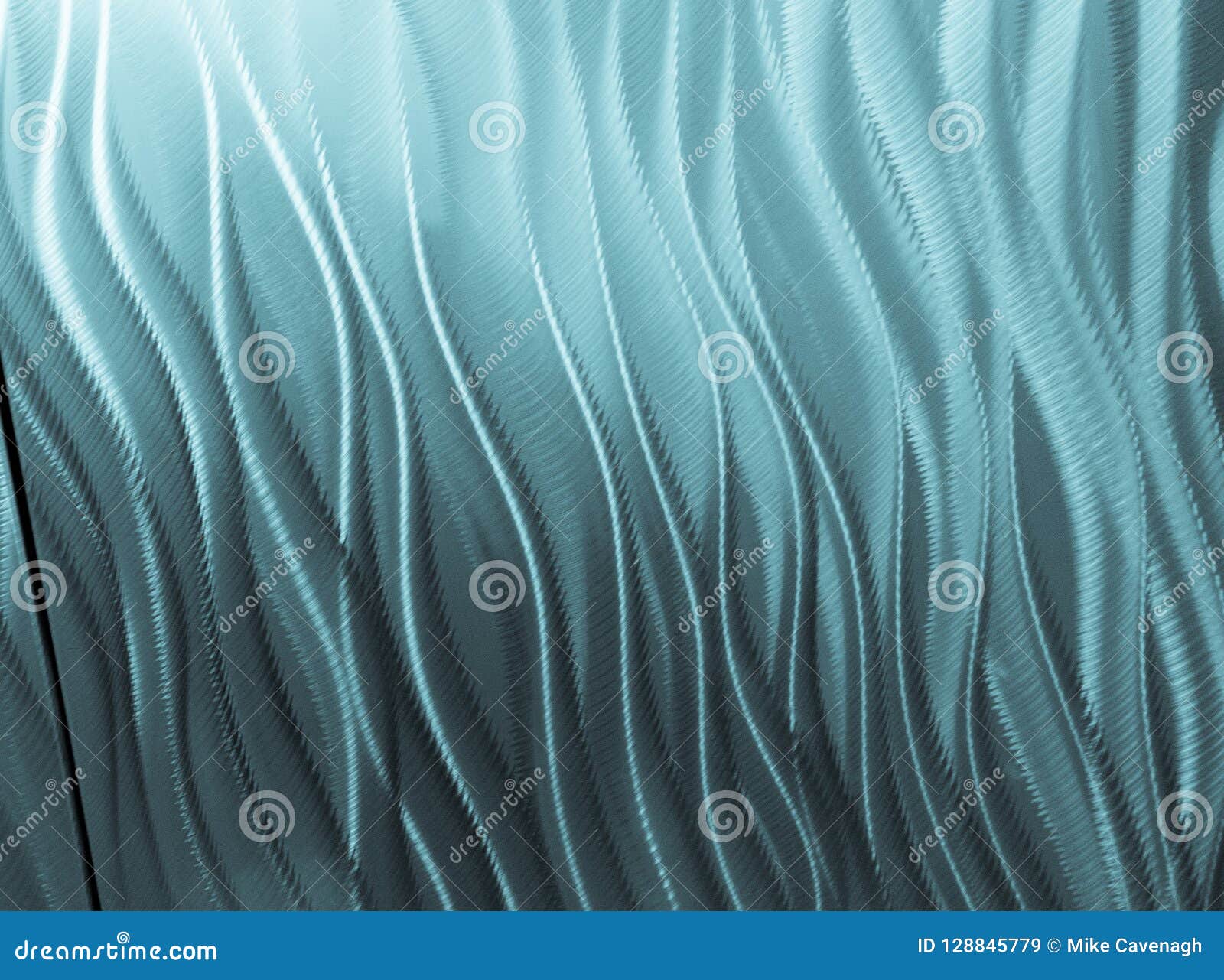 Variety of Lines and Curves Form Abstract Blue Pattern Stock Image ...