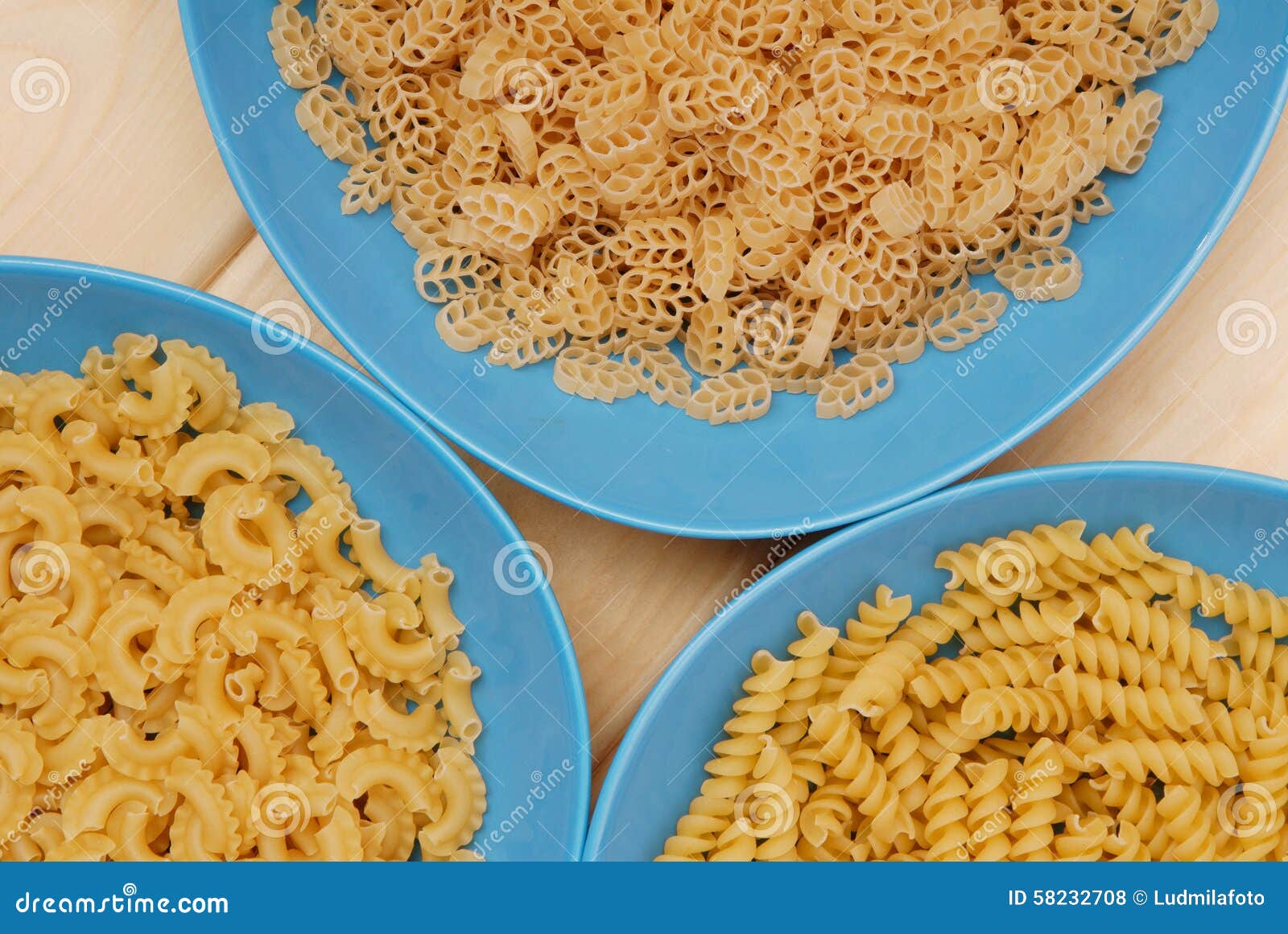 Variety of macaroni stock photo. Image of dried, artistic - 58232708