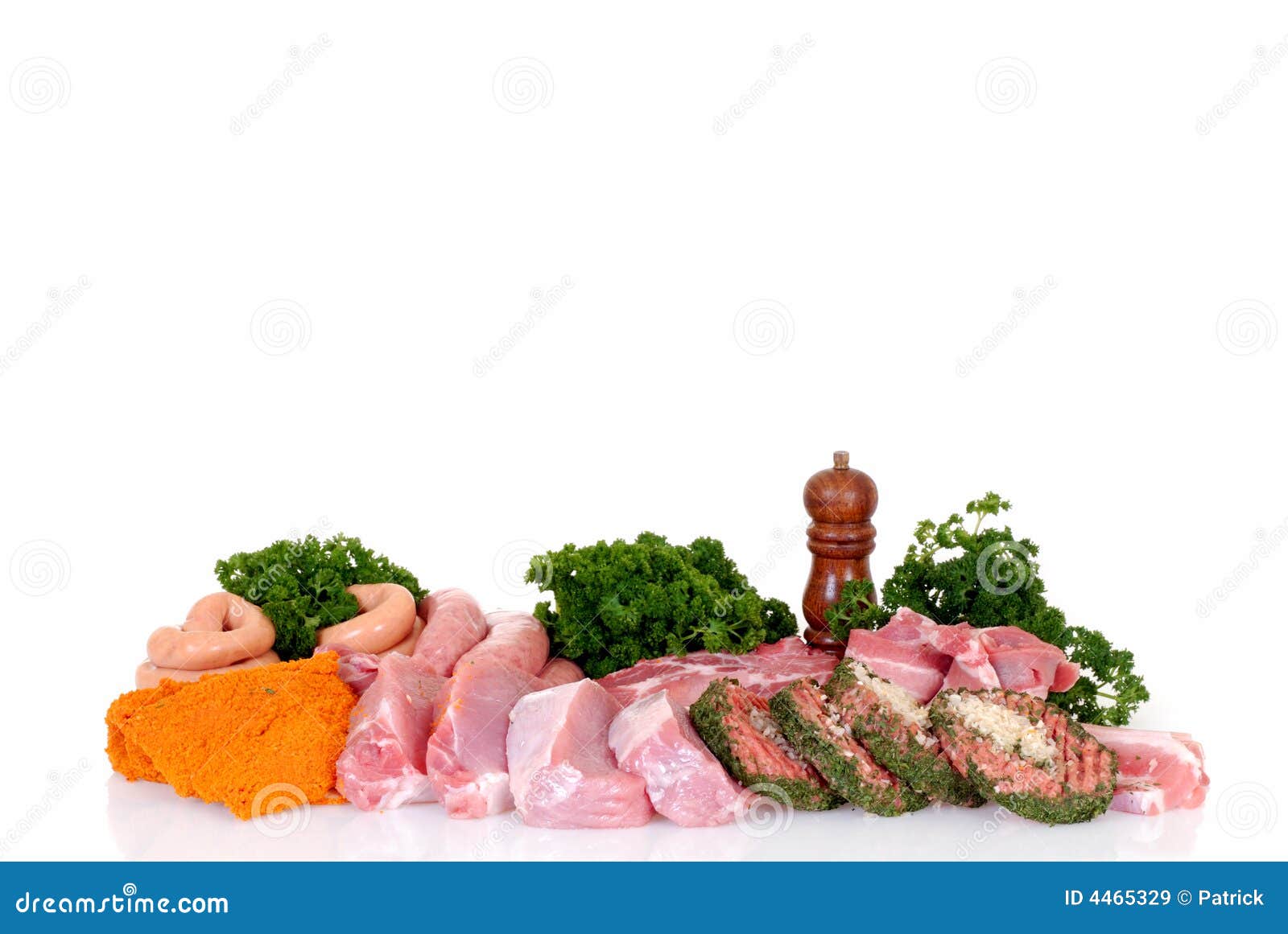Variety of meat stock image. Image of colorful, vegetable - 4465329