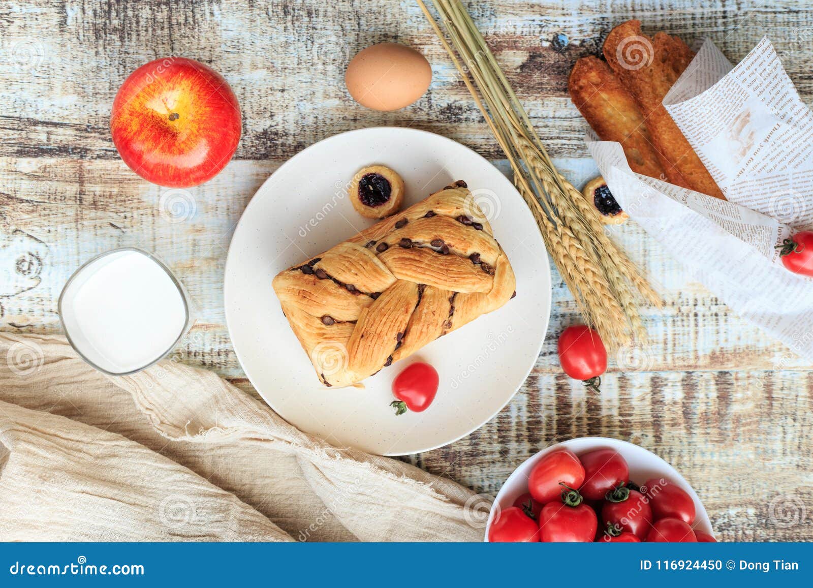 Big breakfast stock photo. Image of objects, healthy - 116924450