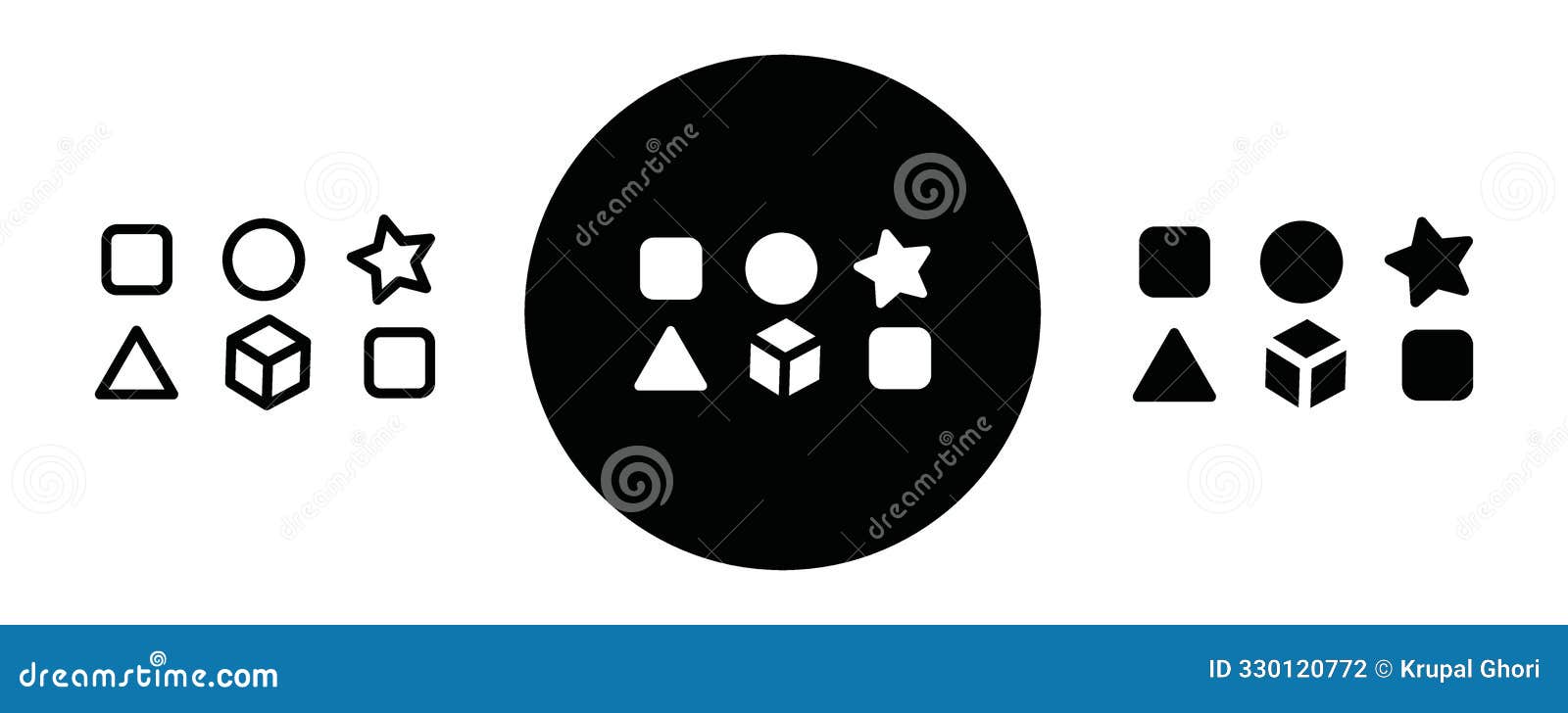 Variety Outline Icon Collection or Set. Variety Thin Vector Line Art ...