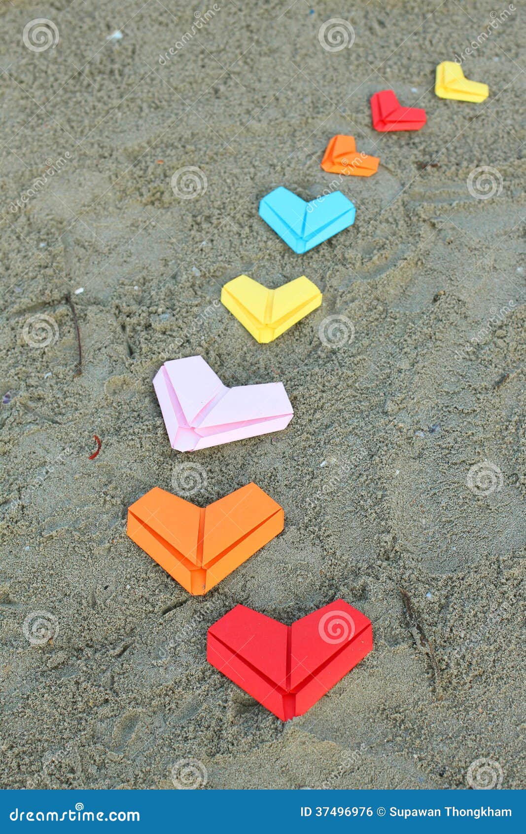Variety paper hearts stock photo. Image of heart, color - 37496976