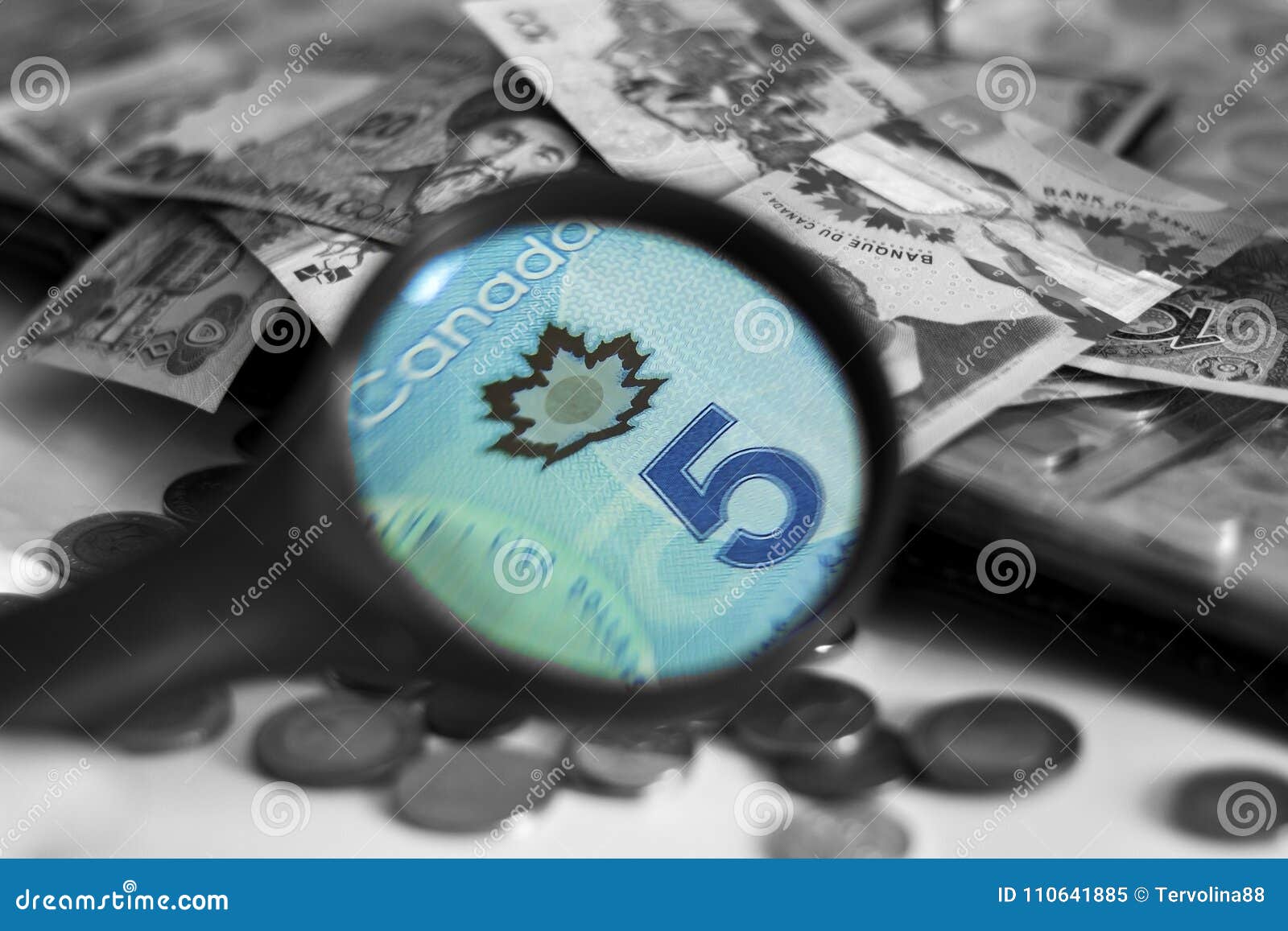 A Variety Of Paper Money From Different Countries Increased In The ...