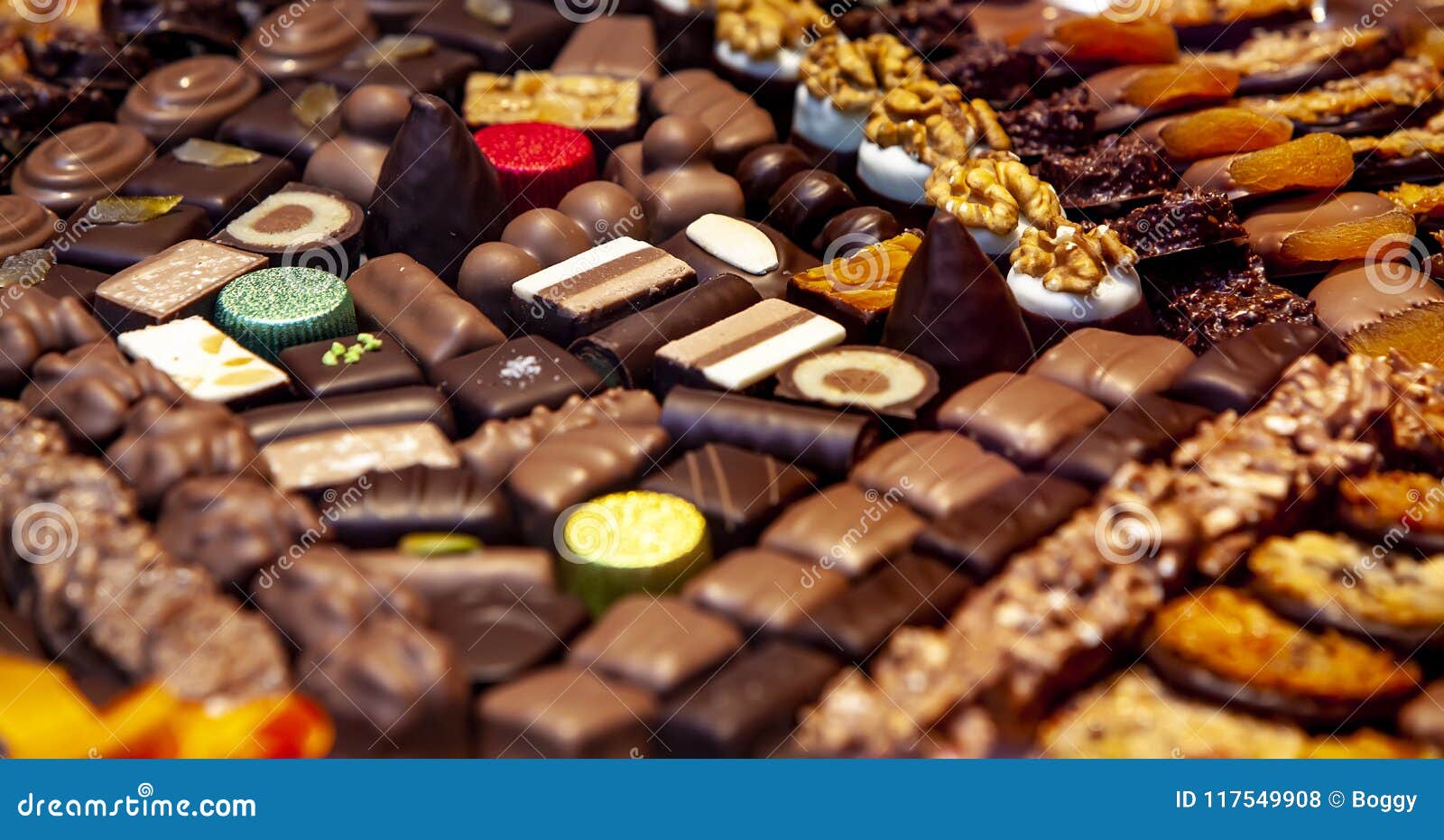 Variety of Small Chocolates Stock Photo - Image of shape, gourmet ...