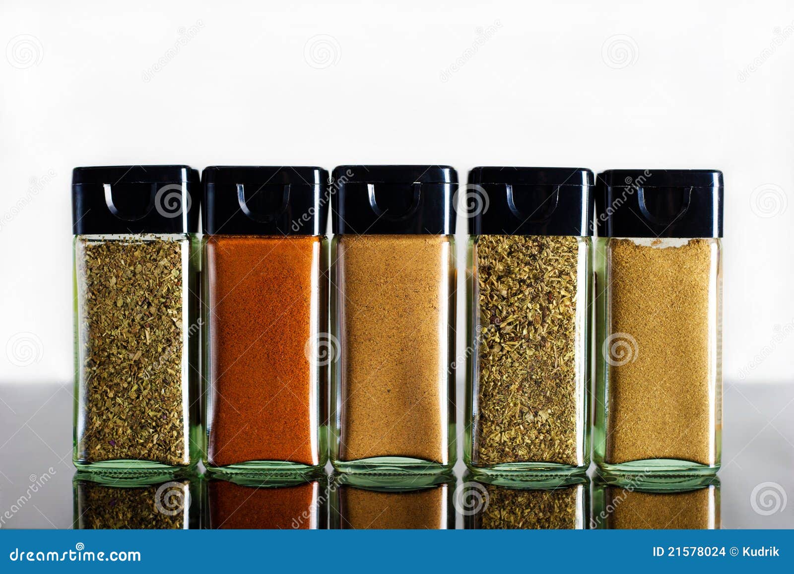Variety of spices stock photo. Image of black, chili - 21578024