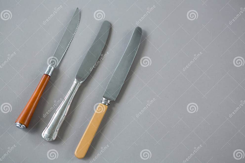 Variety of spread knife stock photo. Image of silver - 84092044