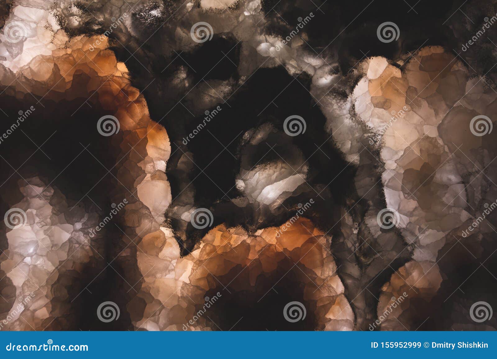 Variety of Structure and Texture of Mineral Stone Stock Image - Image ...