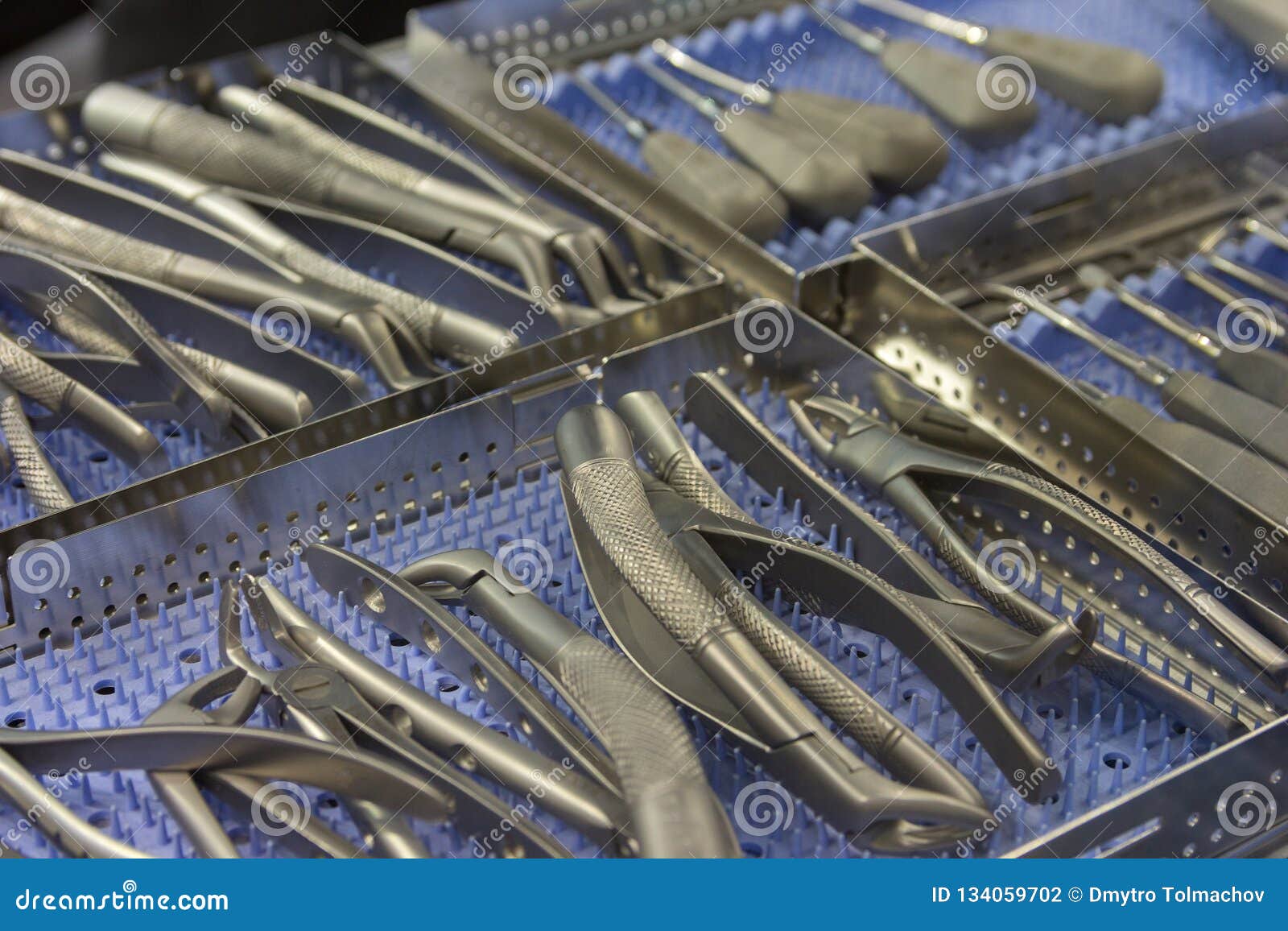 Variety of Surgical Instruments on the Table Stock Photo - Image of ...