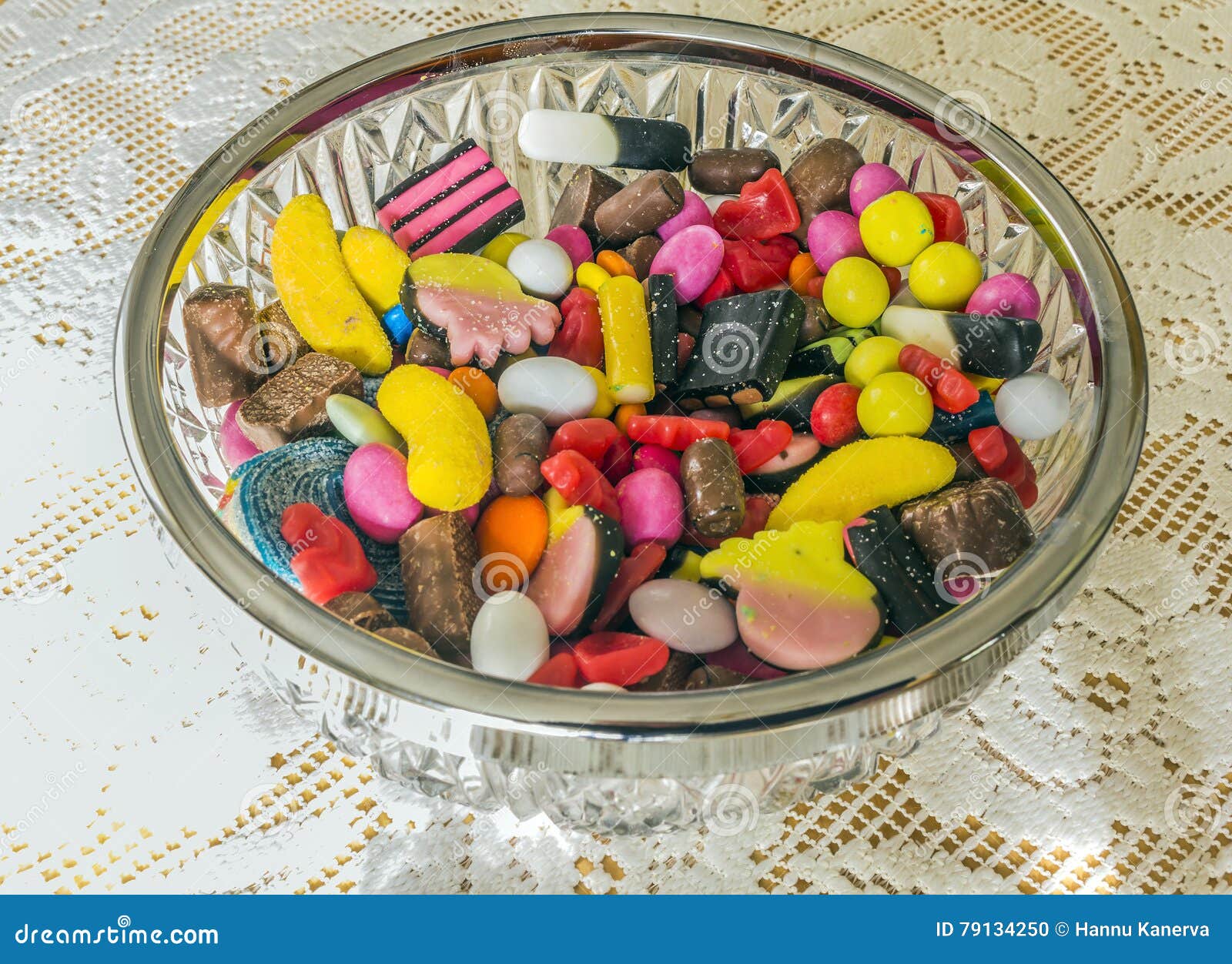 A variety of sweets stock photo. Image of glass, chocolate - 79134250