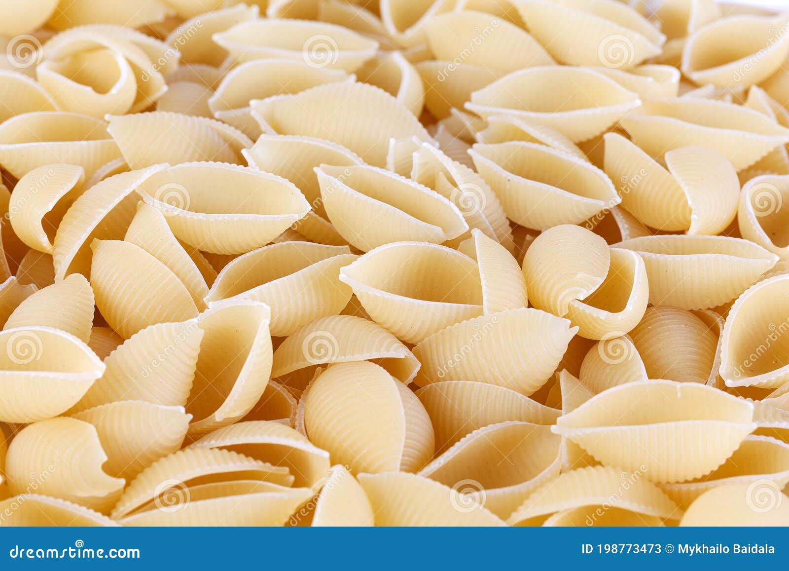 A Variety of Types and Forms of Italian Pasta. Dry Pasta in the Shape ...