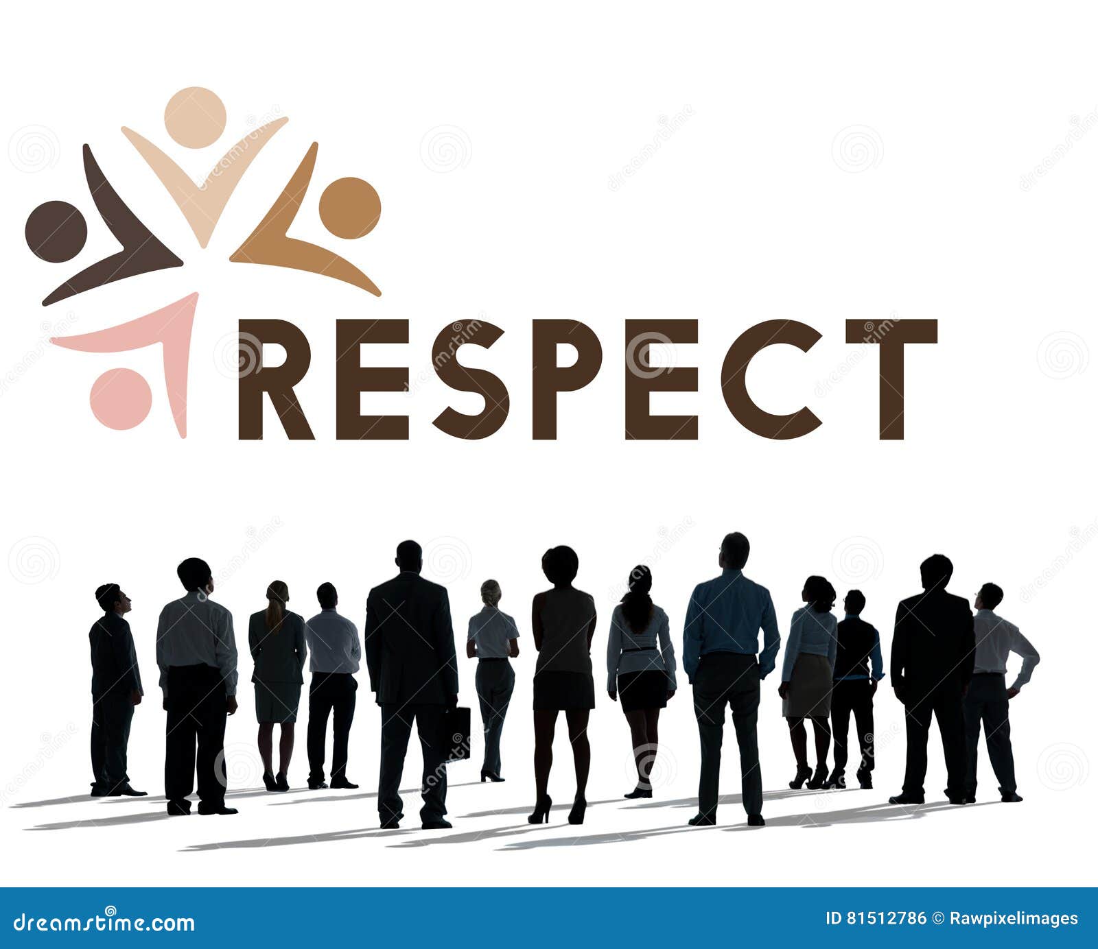 Variety Unity Treatment Togetherness Graphic Concept Stock Photo ...