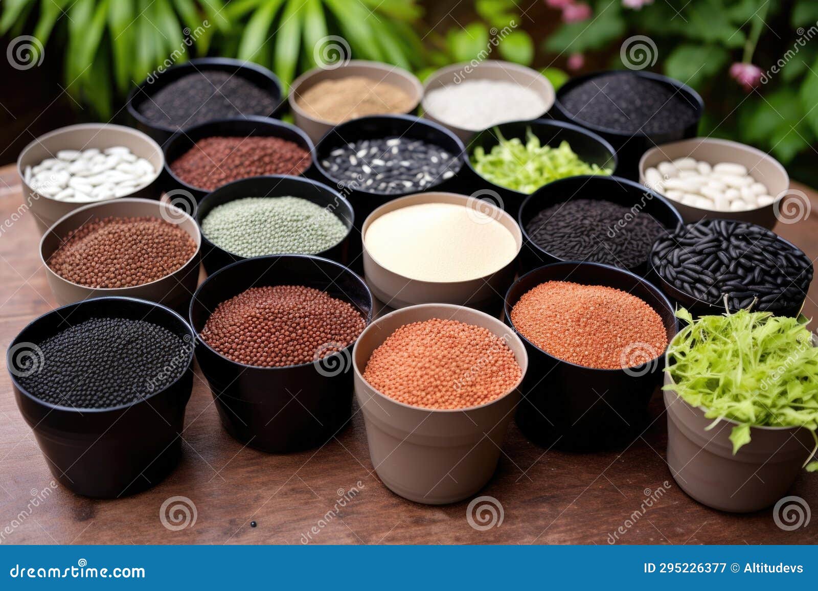 Variety of Vegetable Seeds Ready for Planting Stock Image - Image of ...