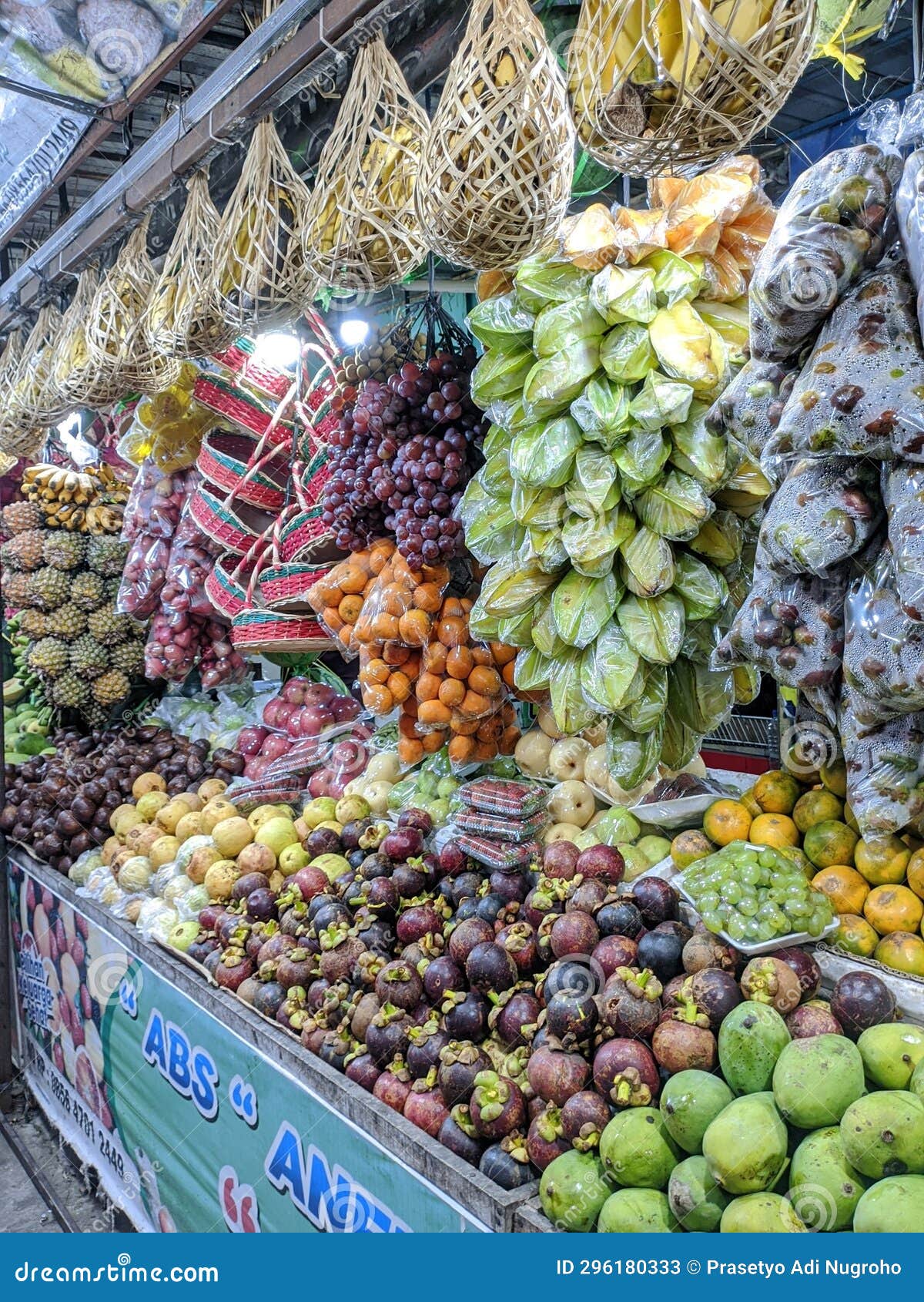 A Variety of Very Beautiful Fresh Fruit from Asia Editorial Stock Photo ...