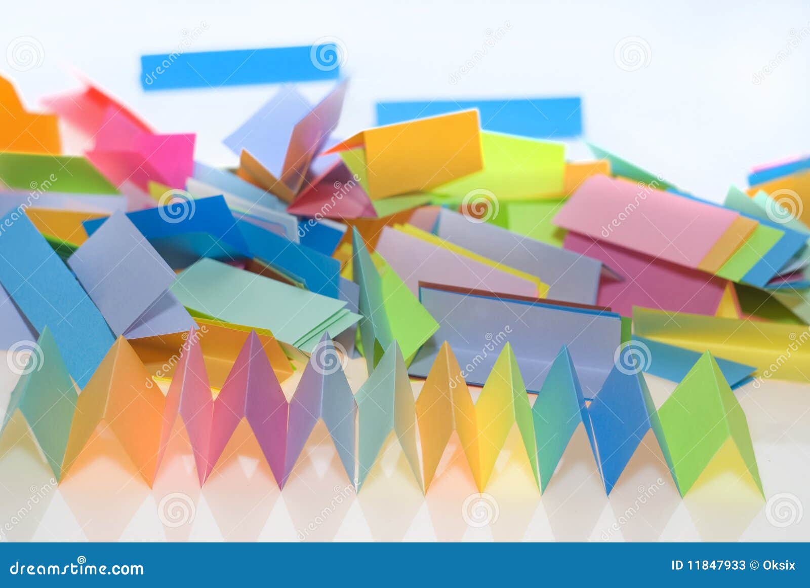 Vario papel del color imagen de archivo. Imagen de dechado - 11847933