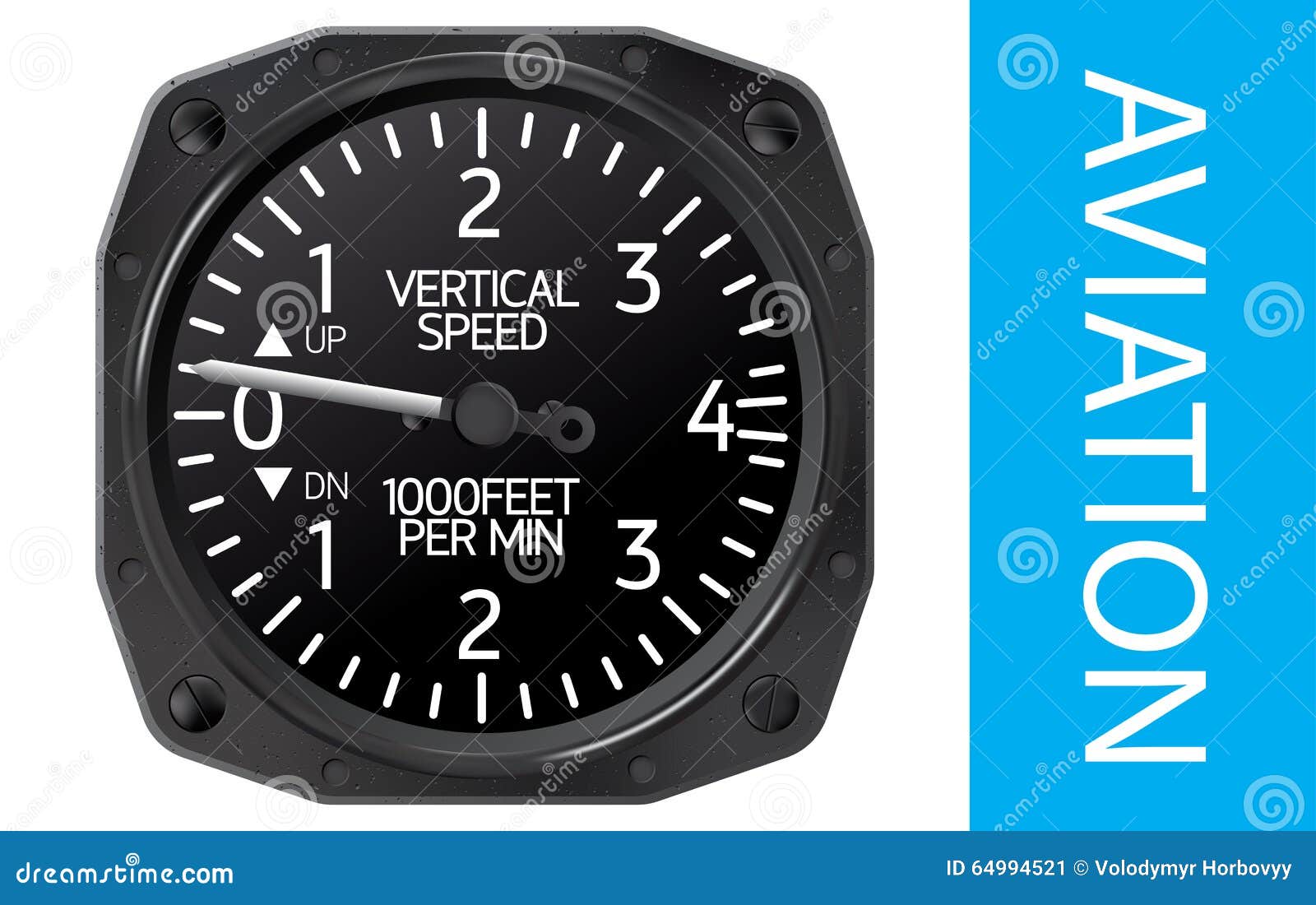 Variometer Vector Illustration Stock Vector - Illustration of board ...