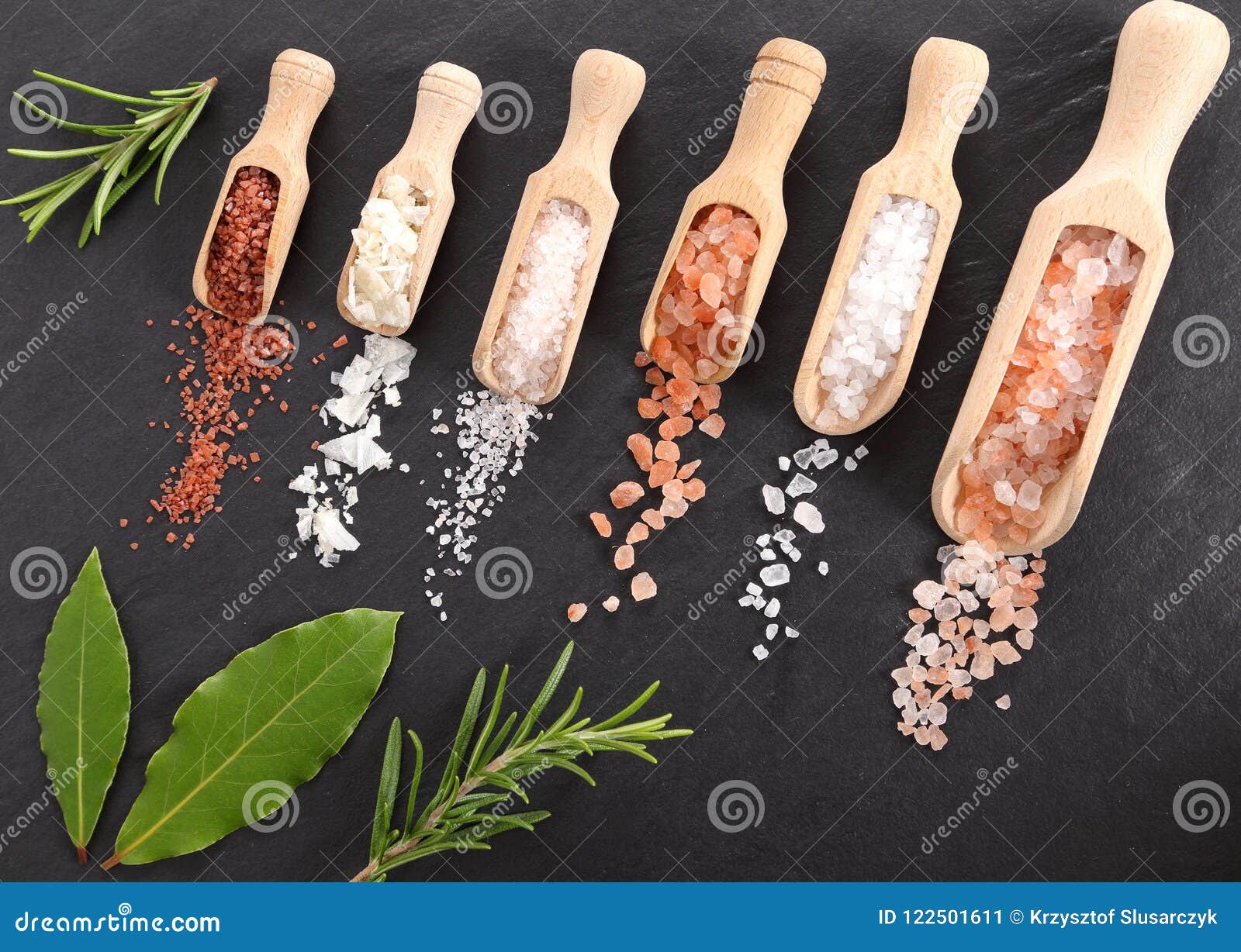 Varios tipos de sal imagen de archivo. Imagen de diferente - 122501611