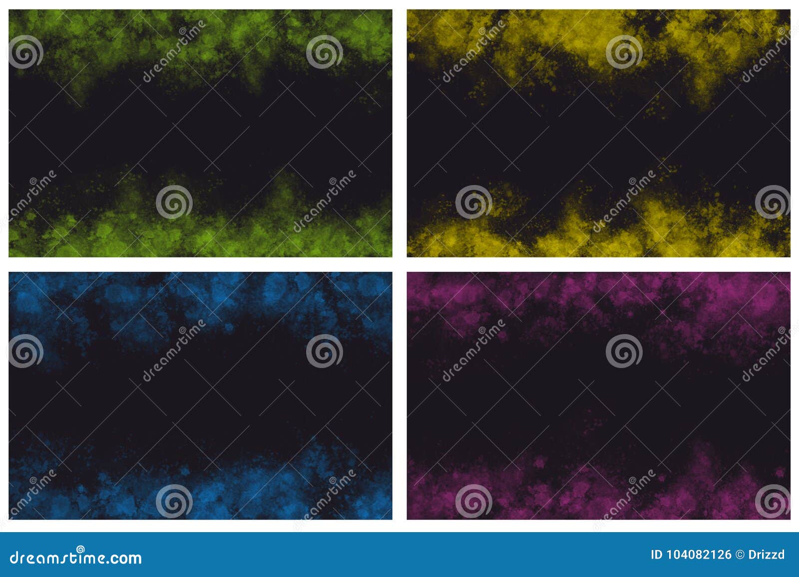 Various Abstract Background Frames Stock Illustration - Illustration of ...
