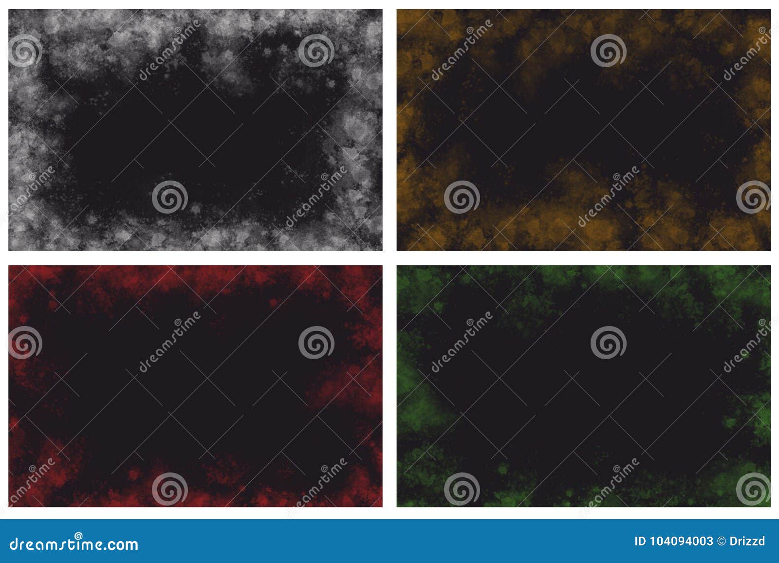 Various Abstract Background Frames Stock Illustration - Illustration of ...