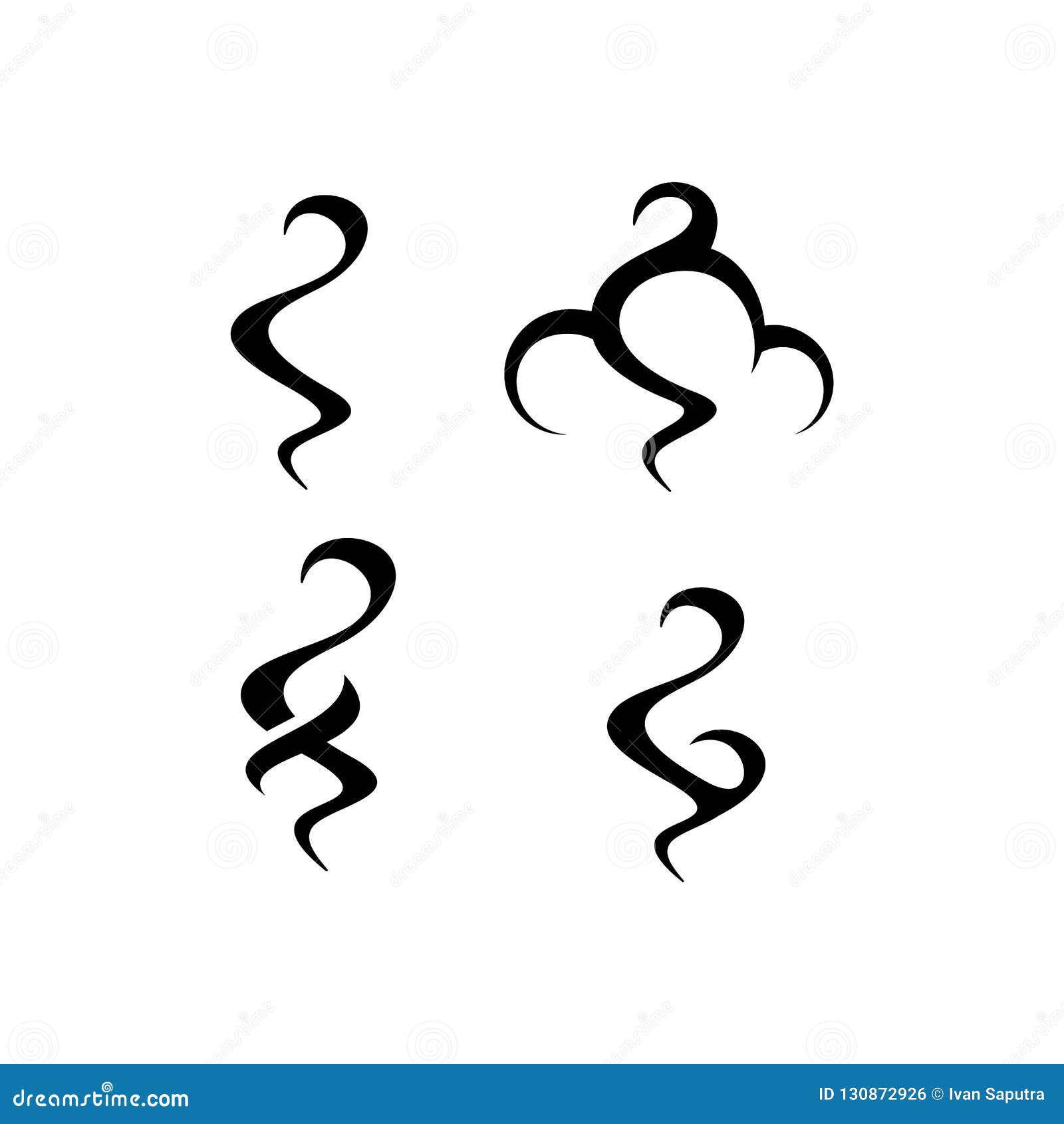 Abstract Vape Smoke Logo Design Stock Vector - Illustration of health ...