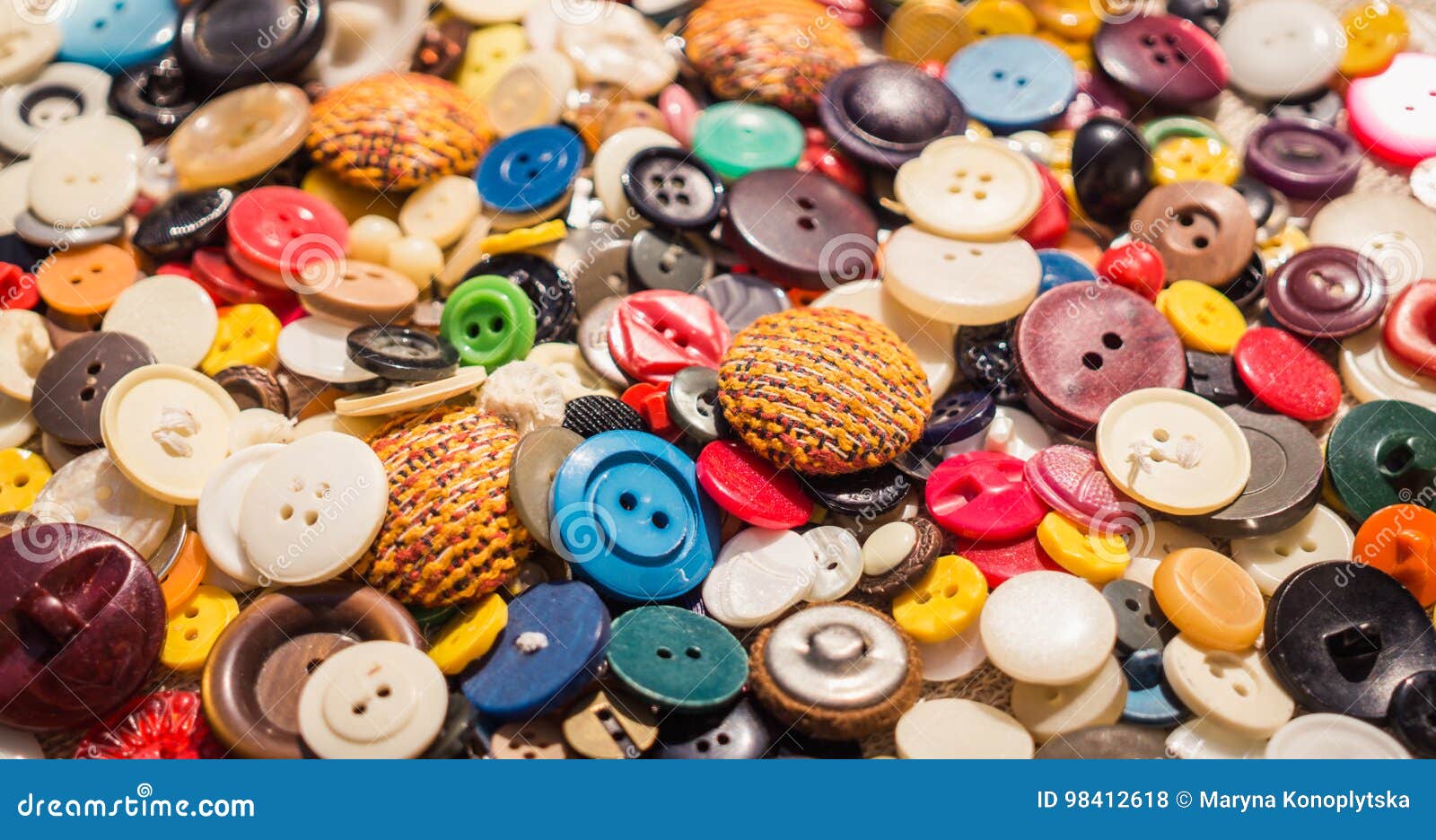 Various ancient buttons stock photo. Image of button - 98412618