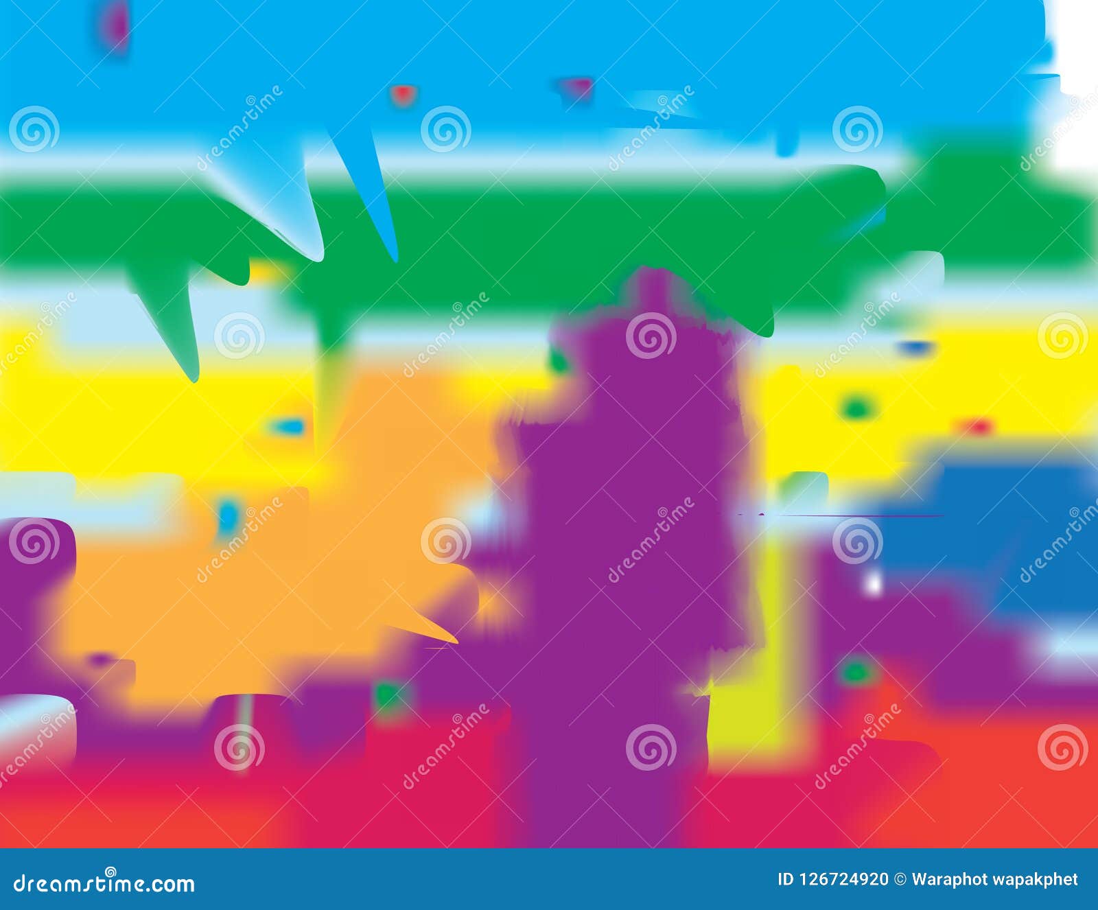 Various Backgrounds of Different Colors Stock Illustration ...