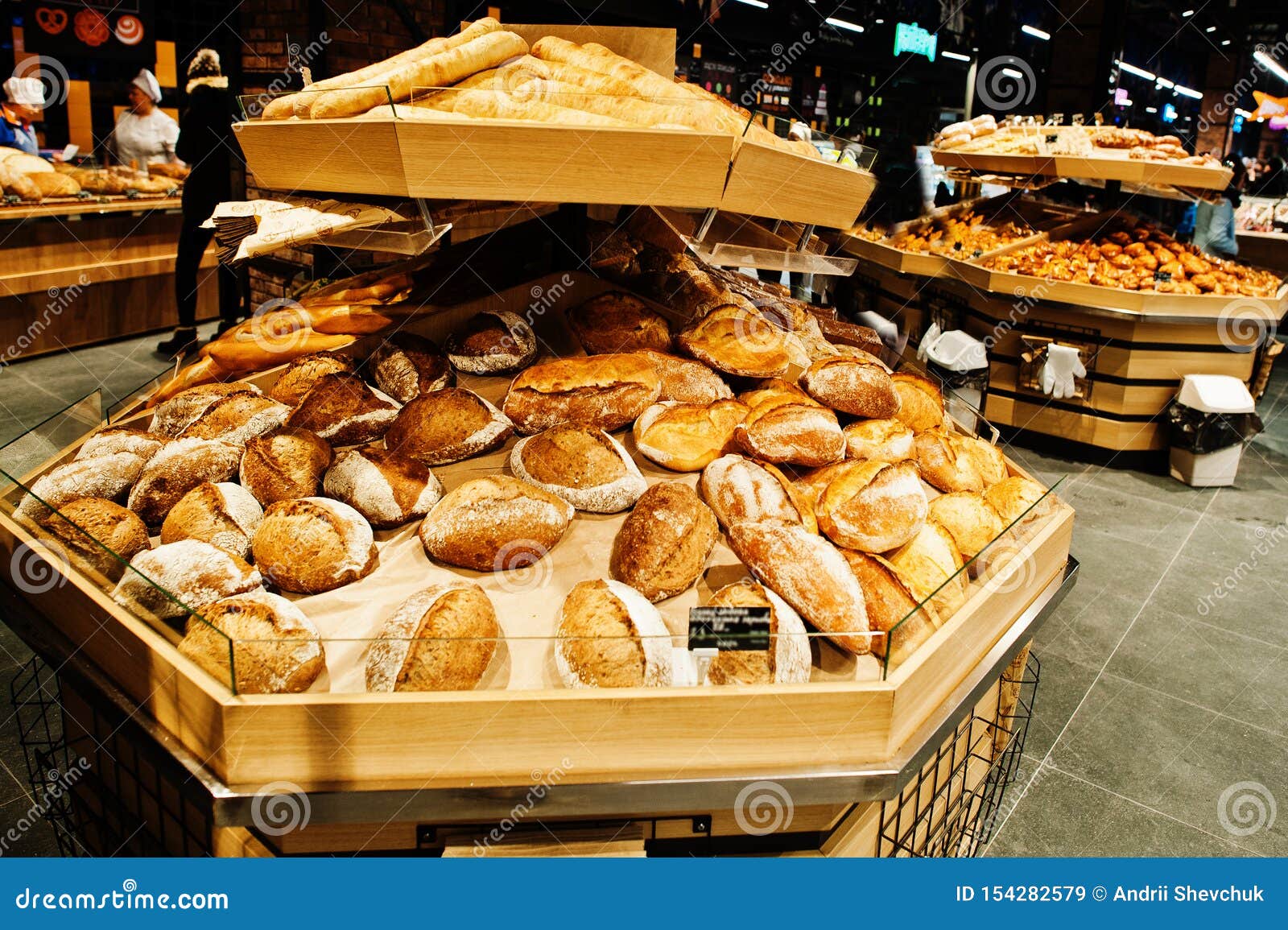 Various Baking on Supermarket Shelves for Sale Editorial Stock Image ...