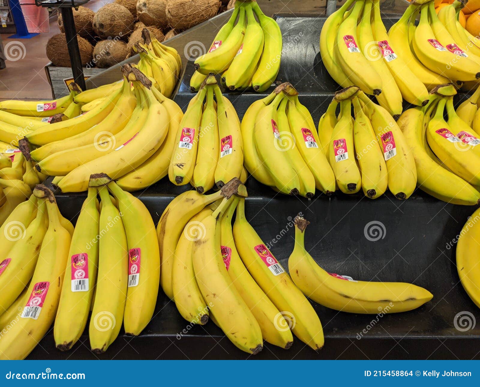Various Bananas Available for Purchase Editorial Stock Image - Image of ...