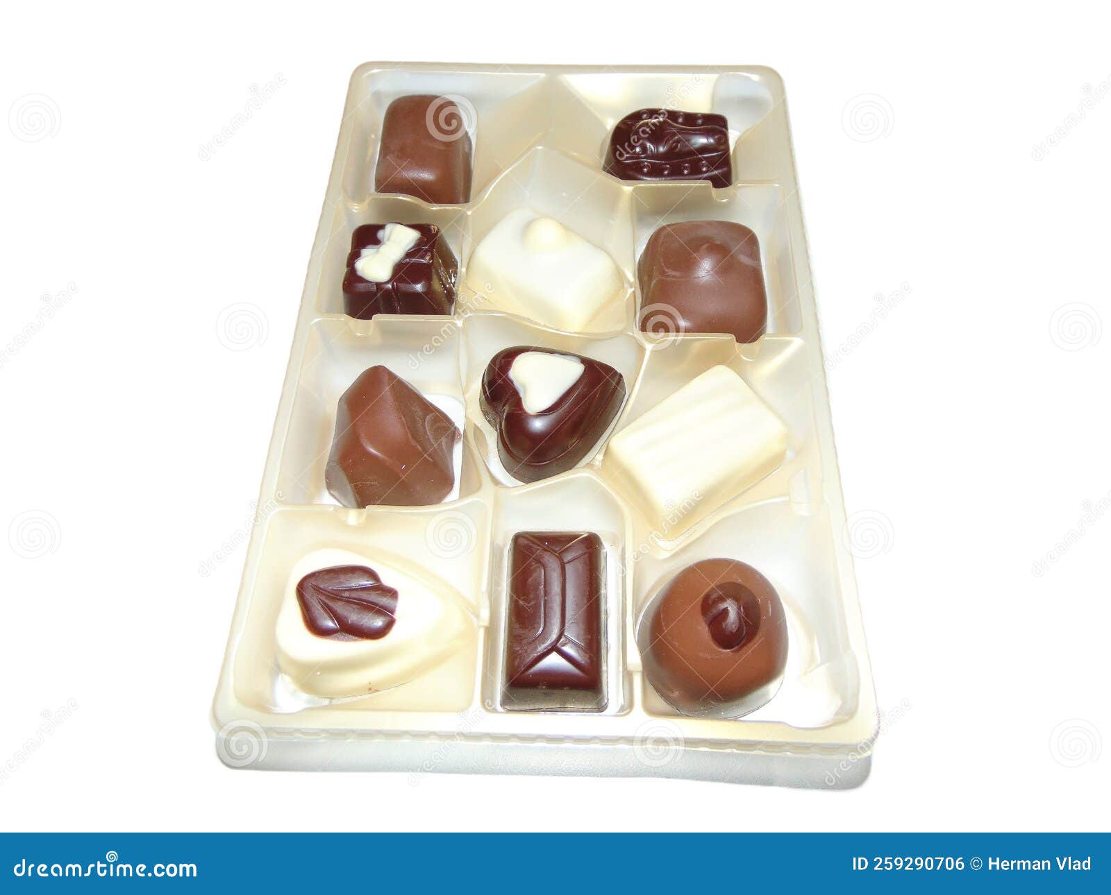 Various Belgian Chocolate Pralines. Chocolate Pralines Stock Photo ...