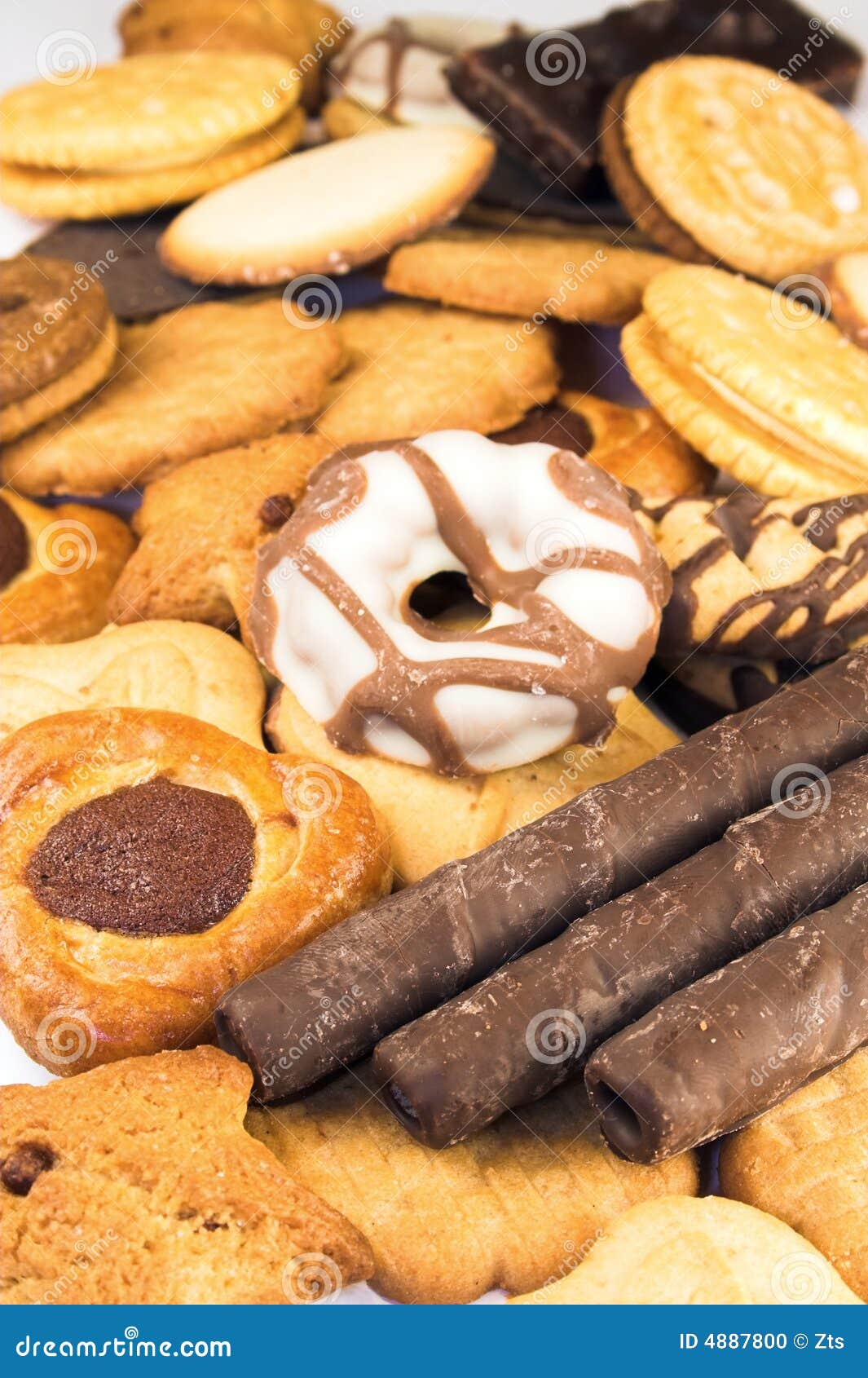 Various Biscuits stock photo. Image of hungry, butter - 4887800