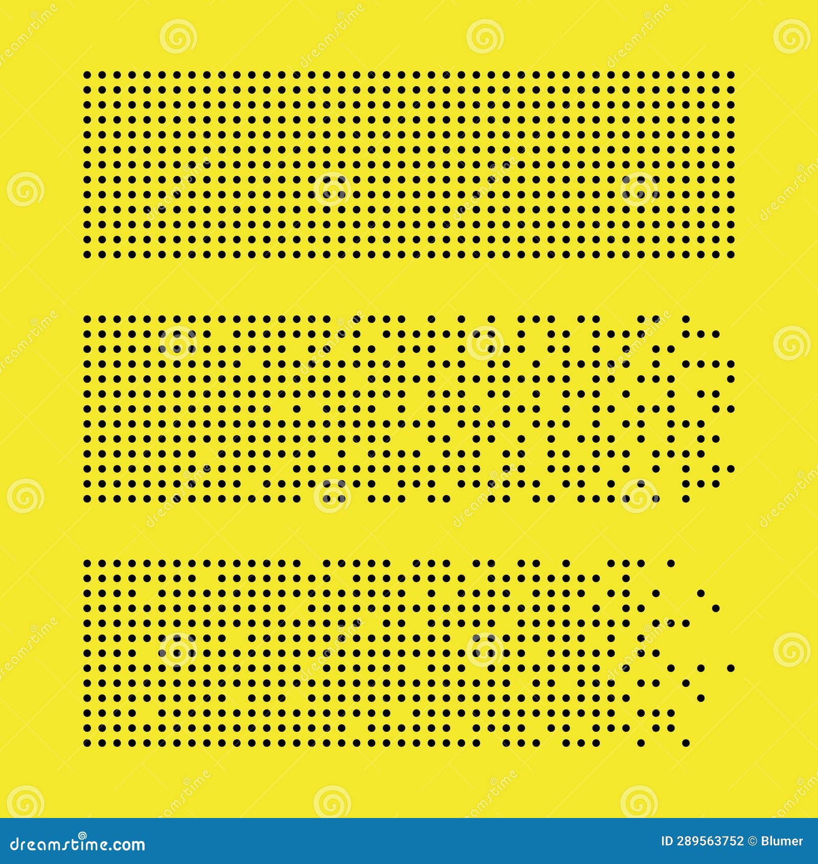 Various Black Vector Multi Dot Design Elements Stock Illustration ...