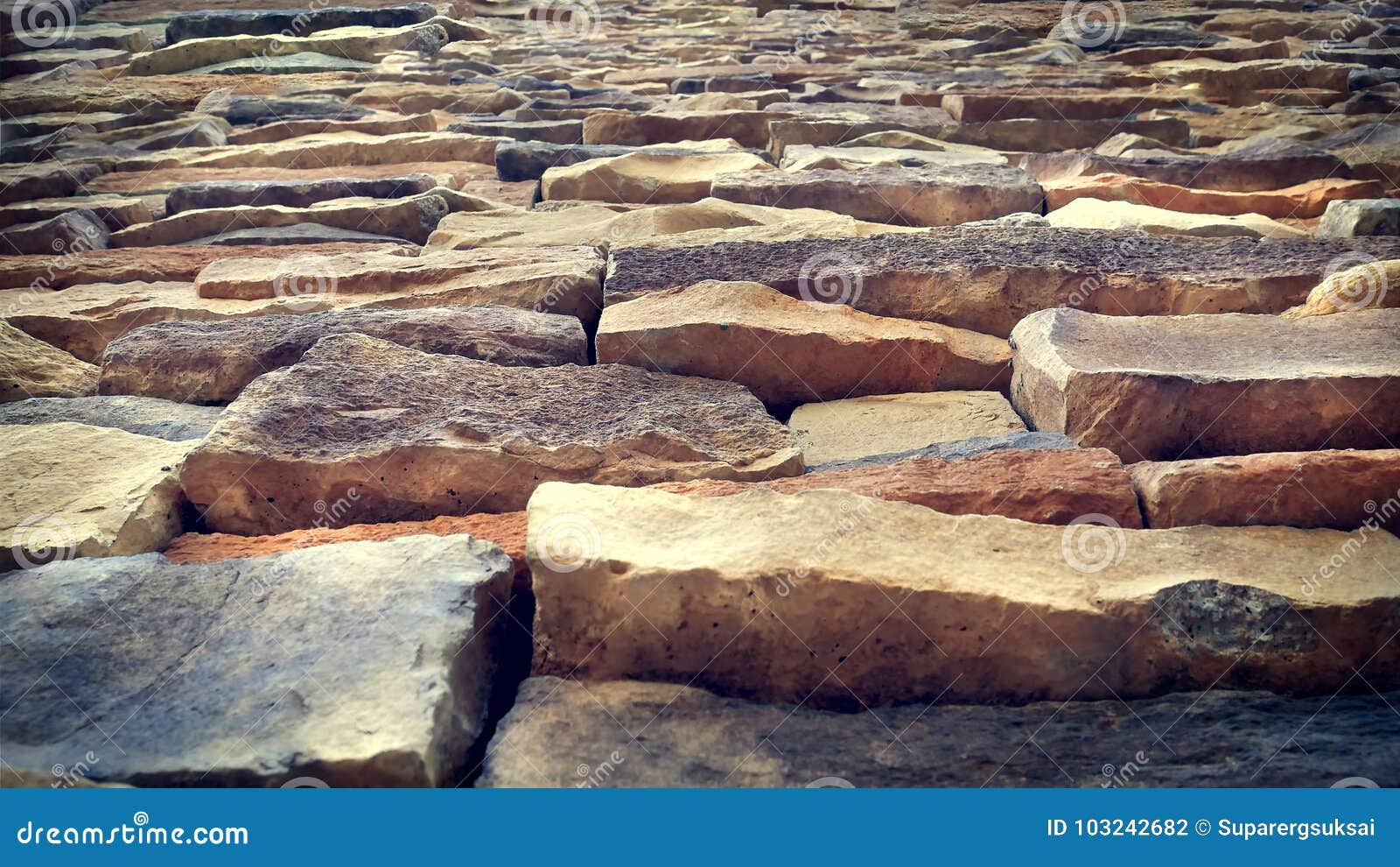 Various Blocks of Brick Background Stock Photo - Image of assortment ...