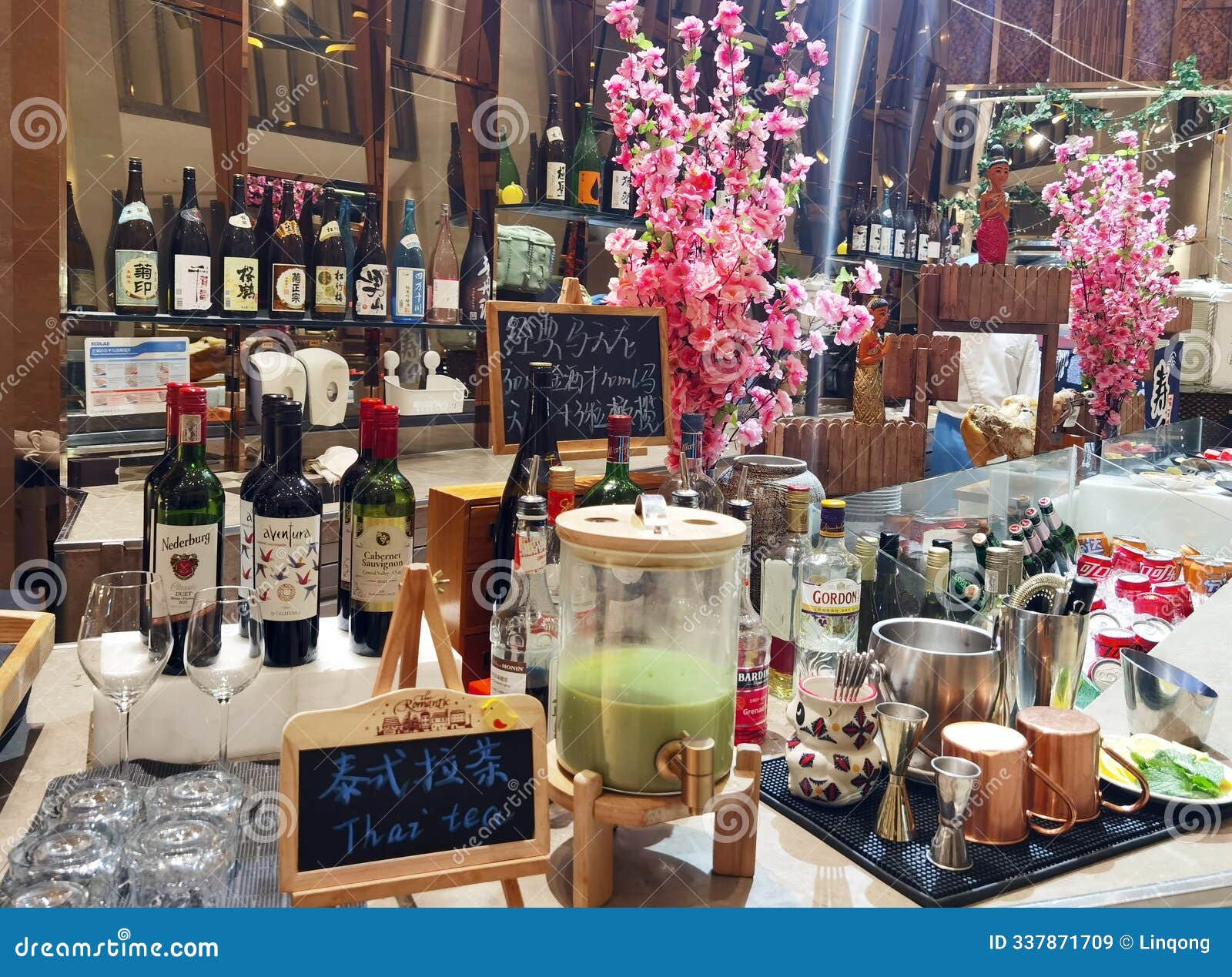 Buffet Restaurant At DFDS Crown Ferry From Copenhagen To Oslo ...