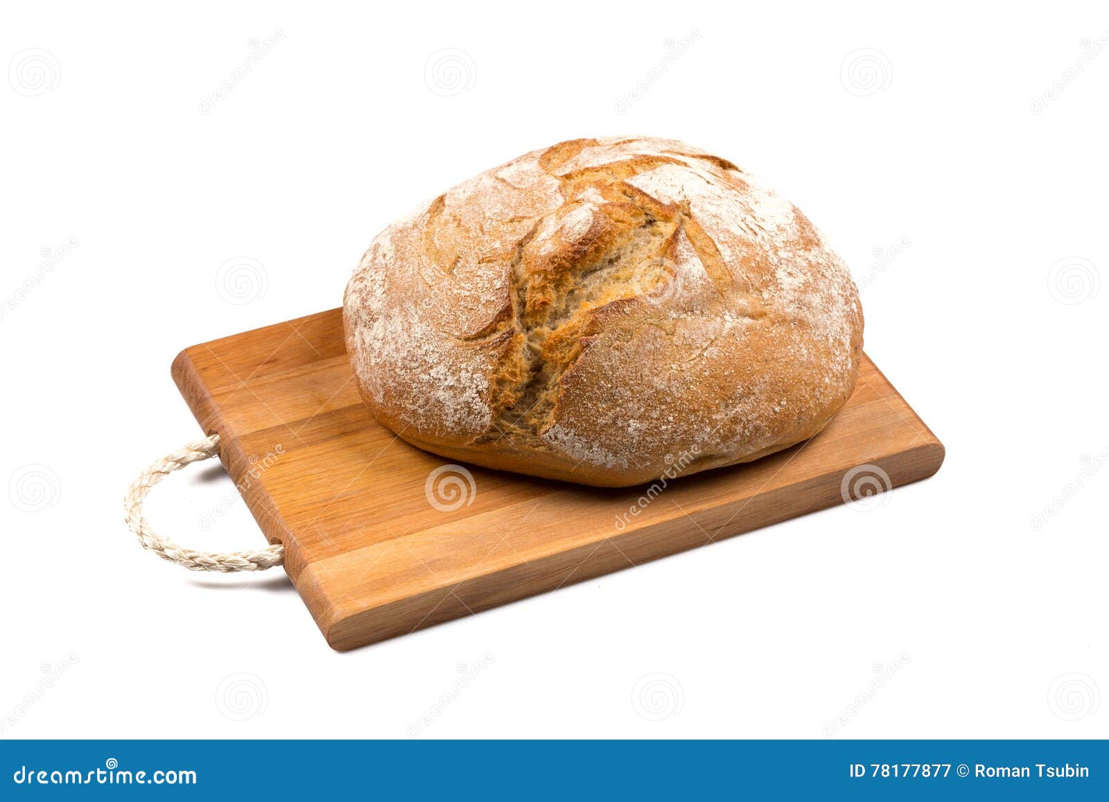 Various of Bread on Cutting Board Stock Image - Image of breakfast ...