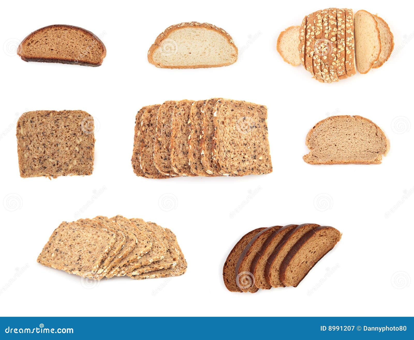 Various breads stock image. Image of multigrain, seeds - 8991207