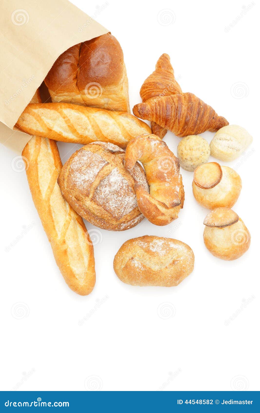 Various breads stock photo. Image of grain, food, loaf - 44548582