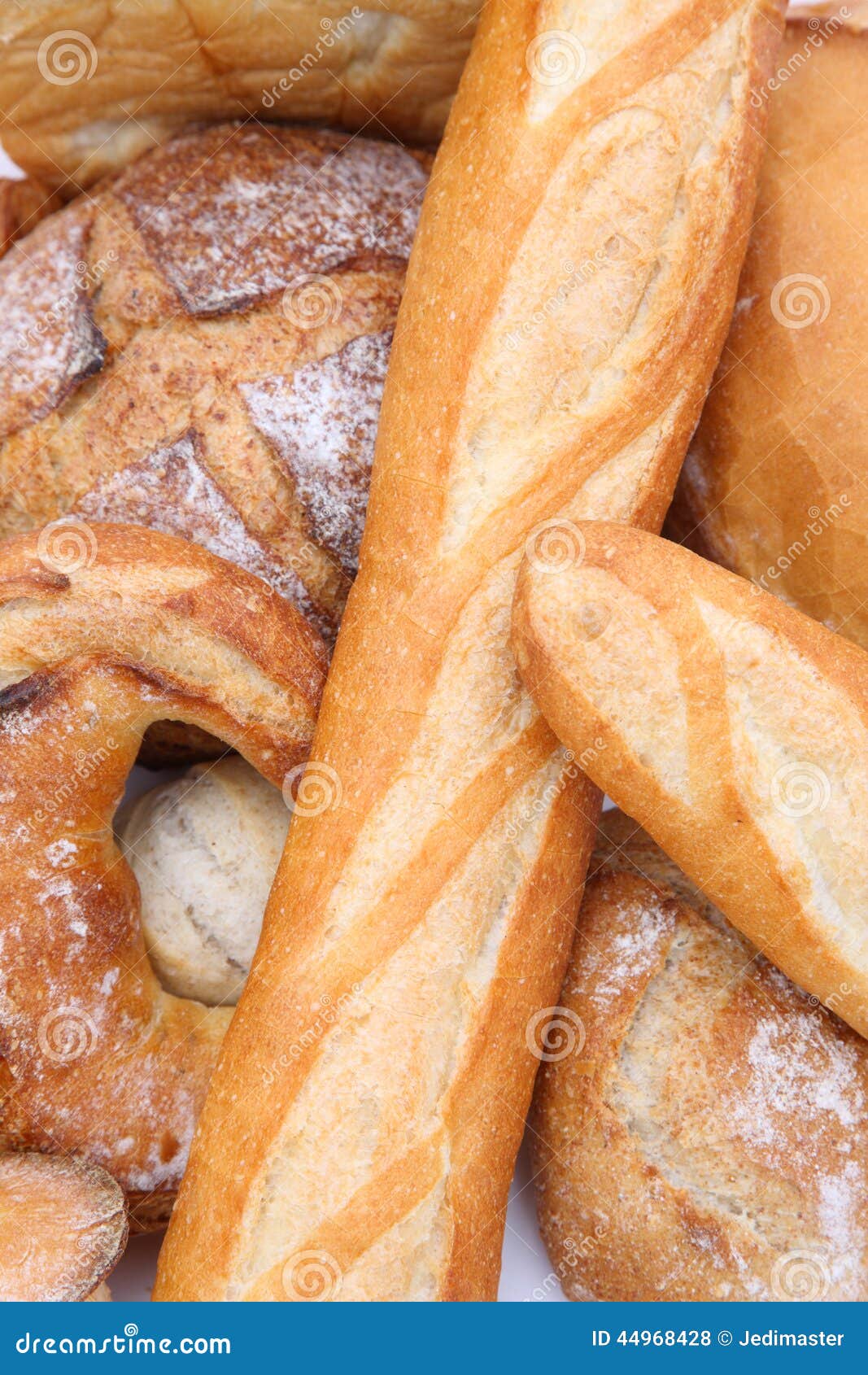 Various breads stock photo. Image of breads, healthy - 44968428