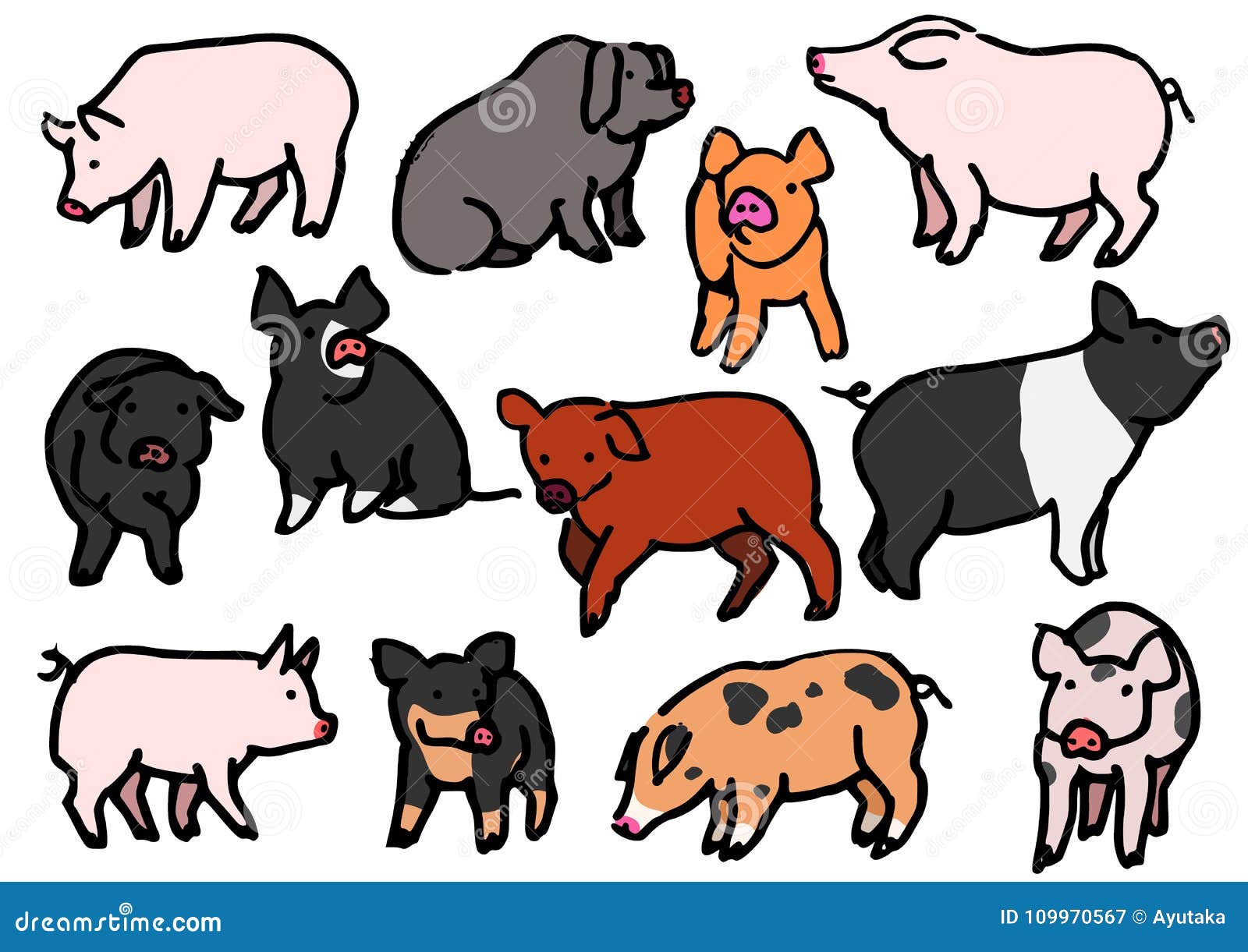 Pigs Hand Stock Illustrations – 1,897 Pigs Hand Stock Illustrations ...