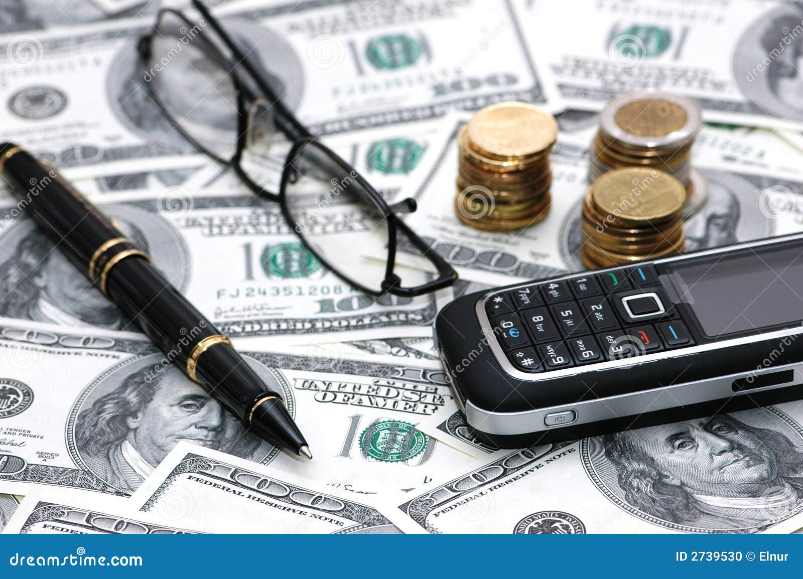 Various business objects stock photo. Image of design - 2739530