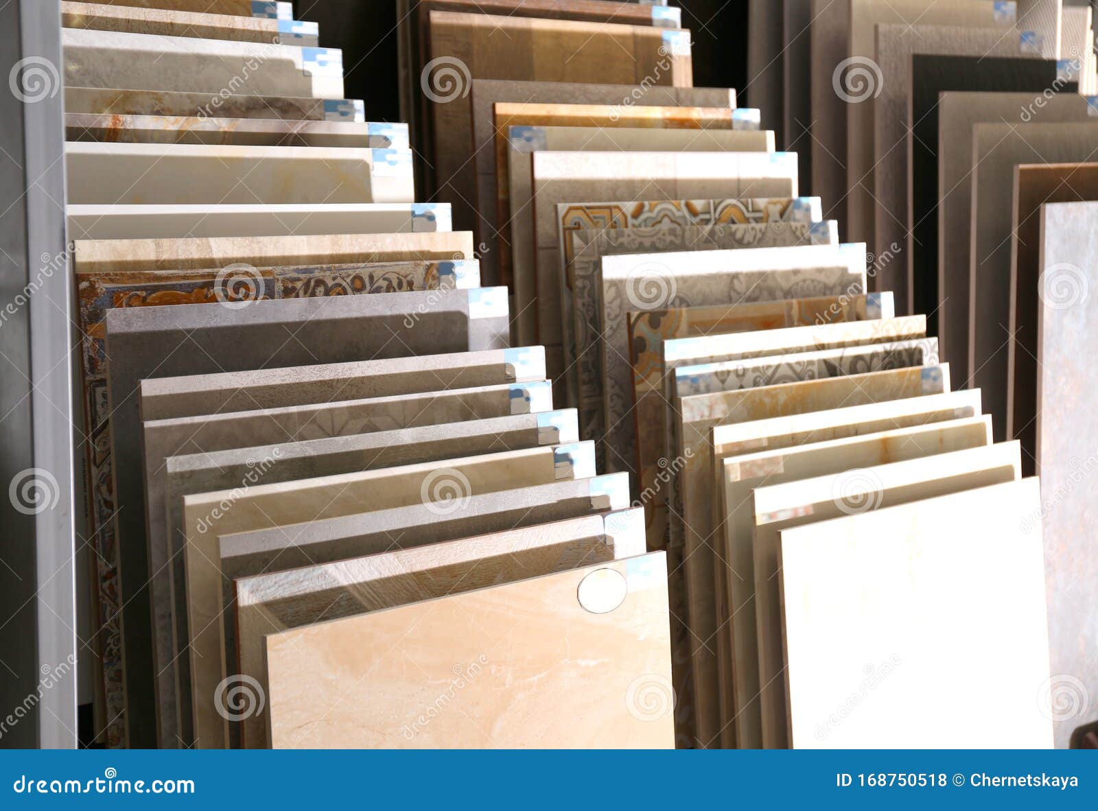 Various Ceramic Tile Samples. Total Wholesale Stock Photo - Image of ...