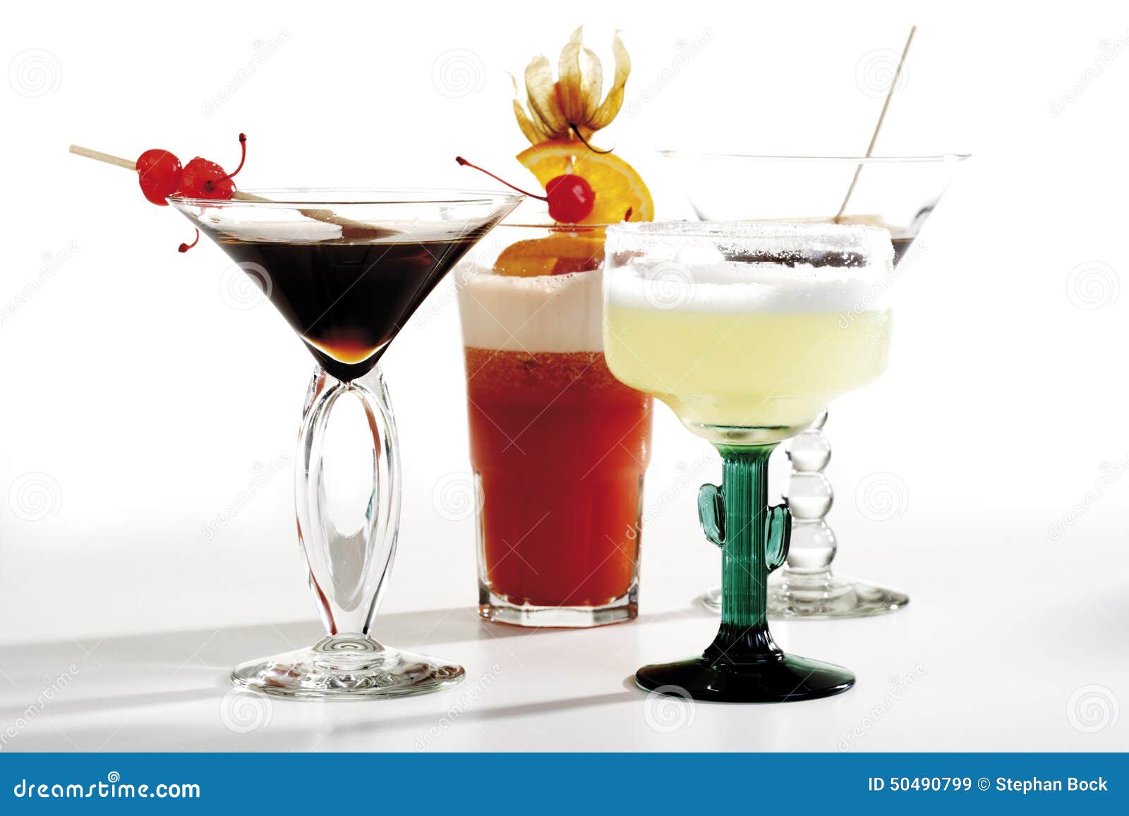 Various cocktails stock image. Image of decorated, choice - 50490799
