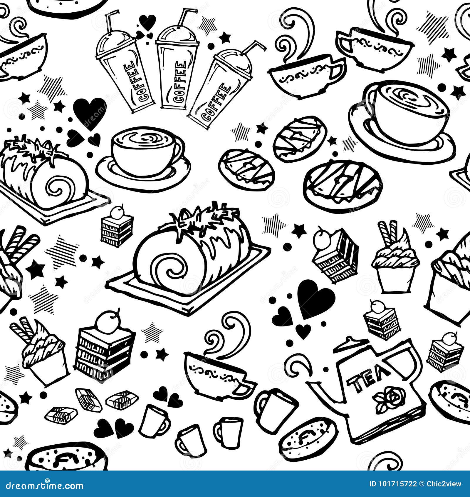 Various Coffee,cake,cupcake,Sandwich,cookie , Appetizer and Beverage ...